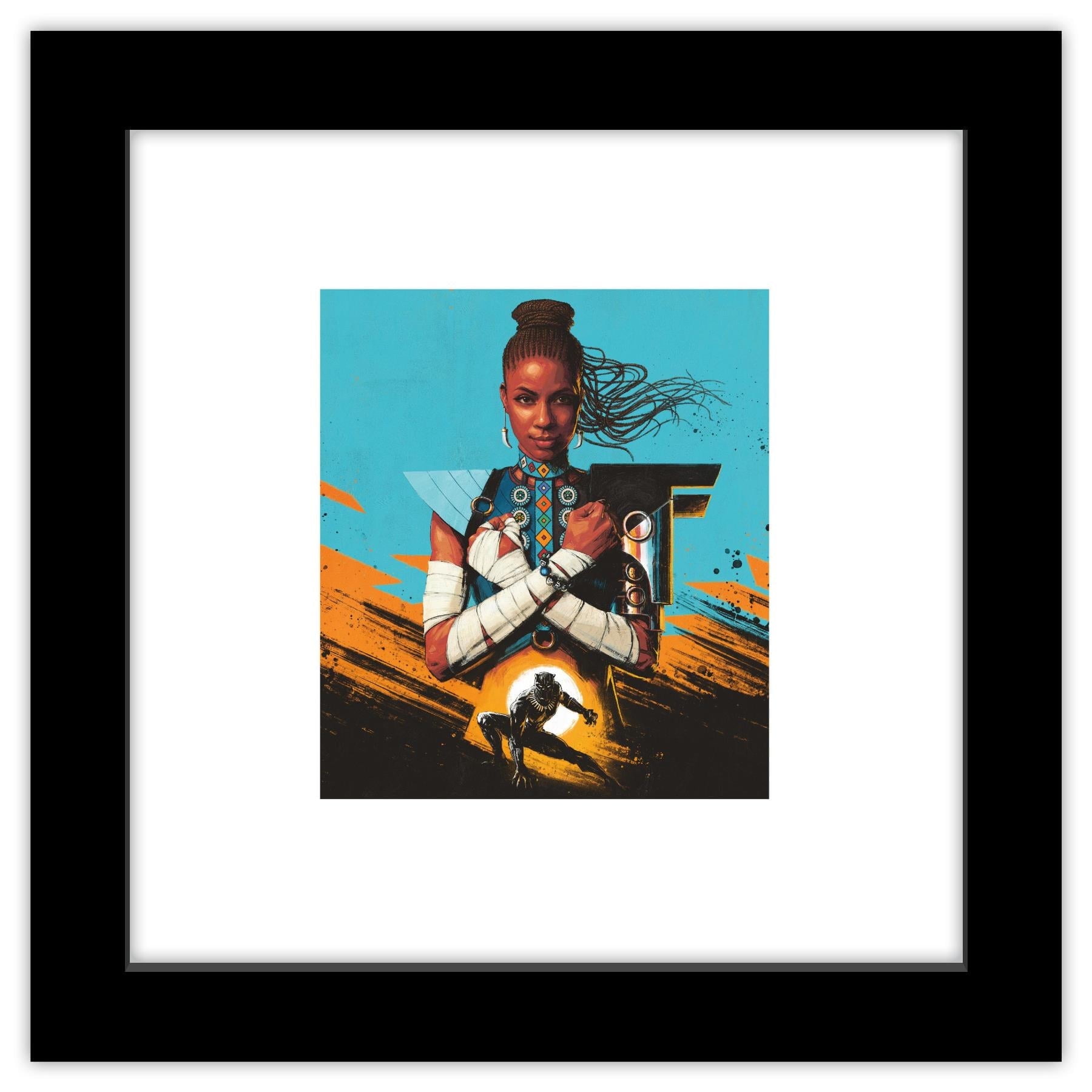 Gallery Pops Marvel Black Panther - Princess Shuri Wall Art, Black ...