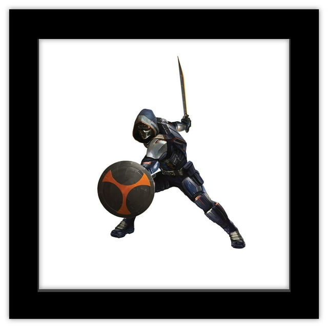 Gallery Pops Marvel Black Widow - Taskmaster Wall Art, Black Framed ...