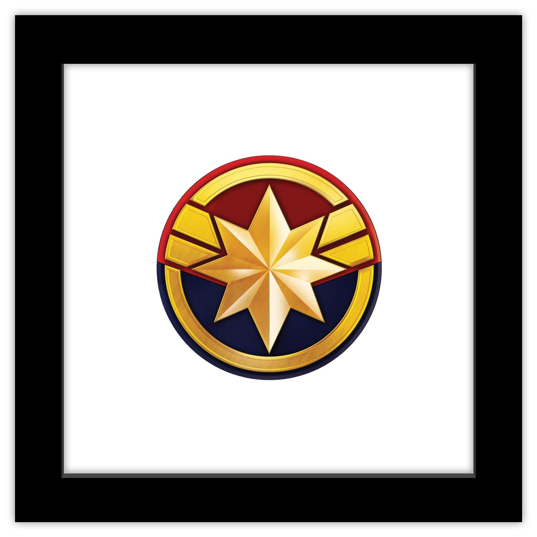 Gallery Pops Marvel Comics Avengers - Captain Marvel Icon Wall Art ...
