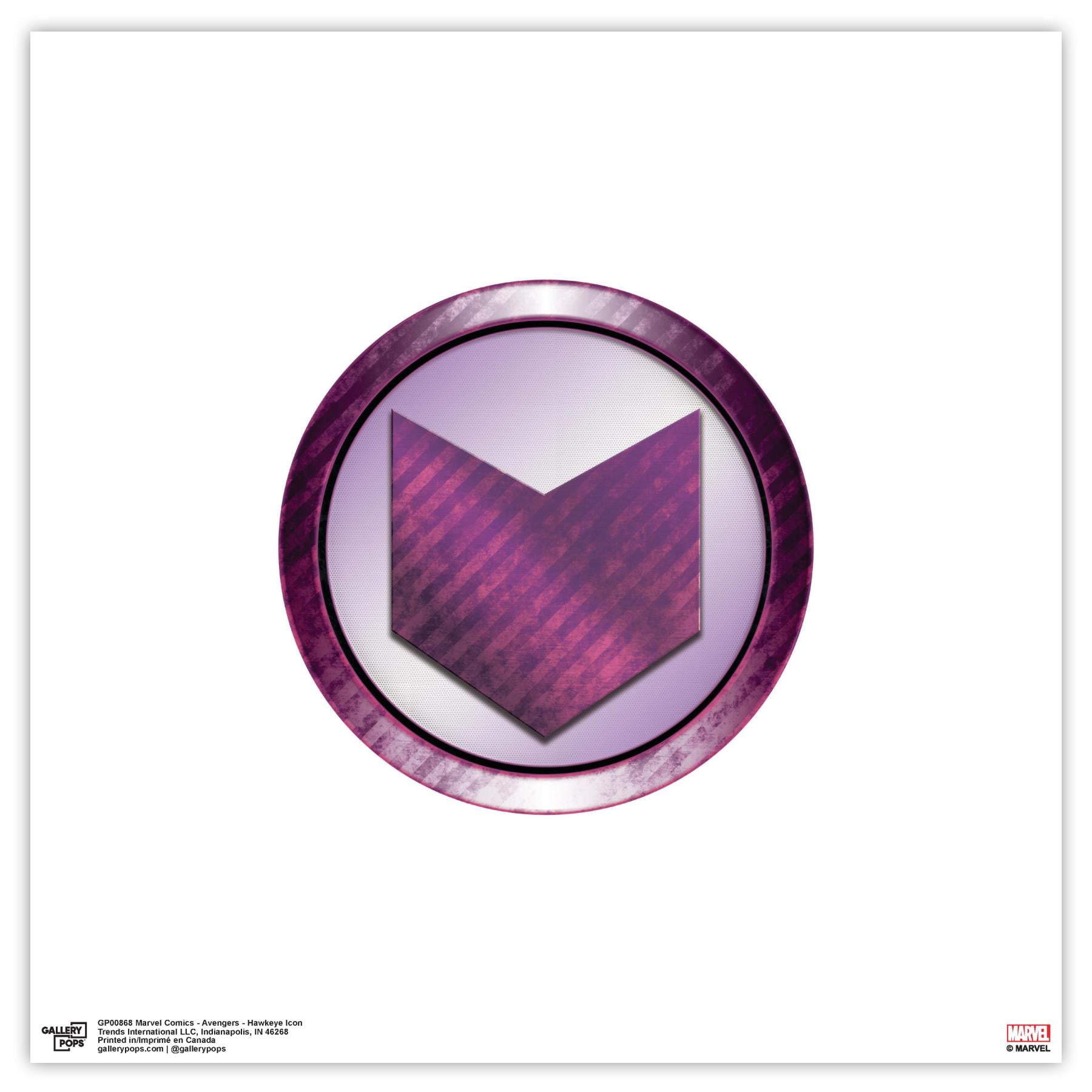 Gallery Pops Marvel Comics Avengers - Hawkeye Icon Wall Art, Unframed ...