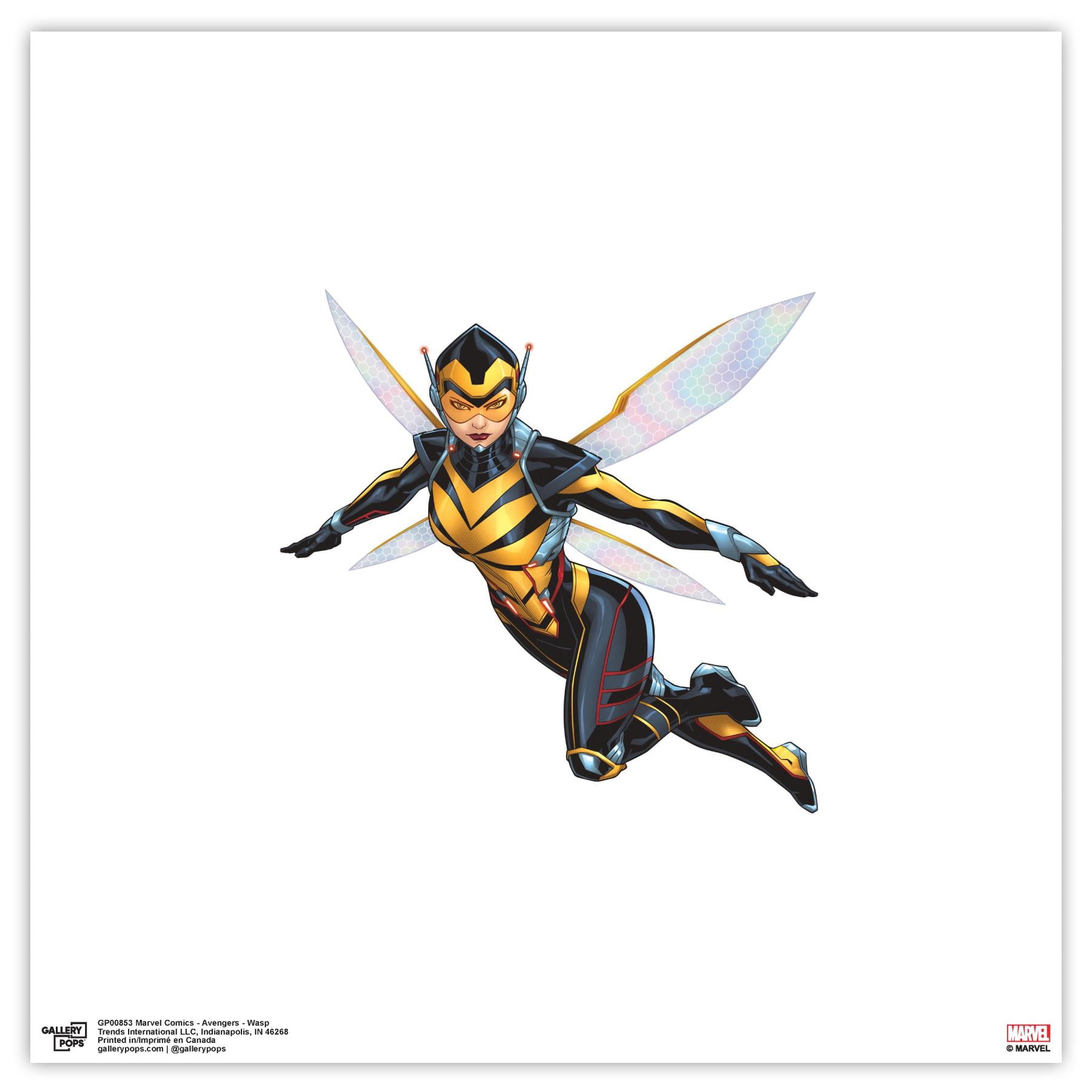 Gallery Pops Marvel Comics Avengers - Wasp Wall Art, Unframed Version ...