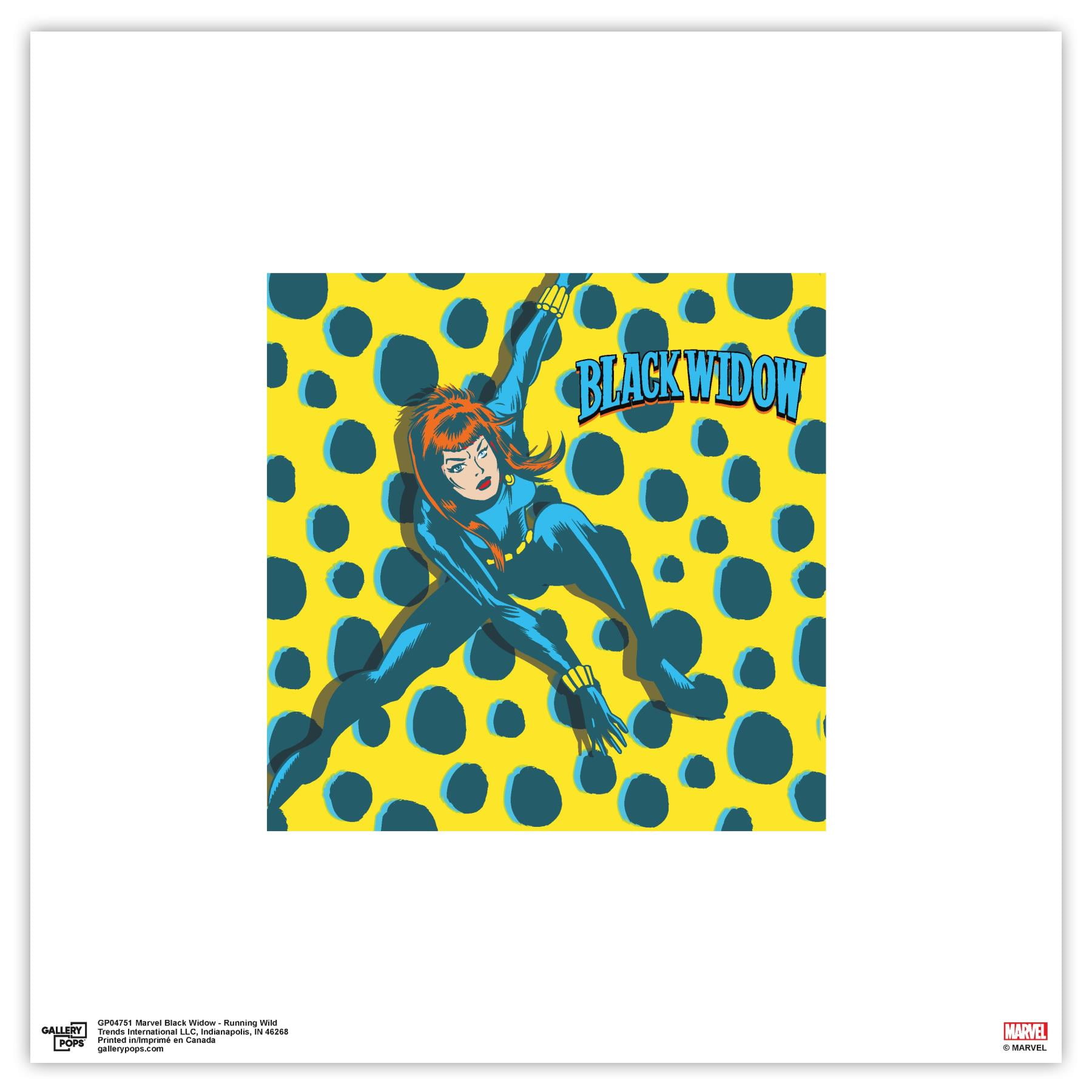 Gallery Pops Marvel Comics Black Widow - Running Wild Wall Art ...