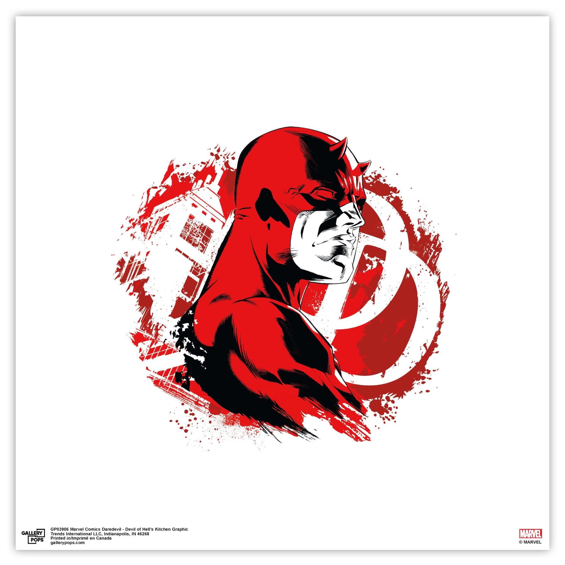 Gallery Pops Marvel Comics Daredevil - Devil of Hell's Kitchen Graphic ...