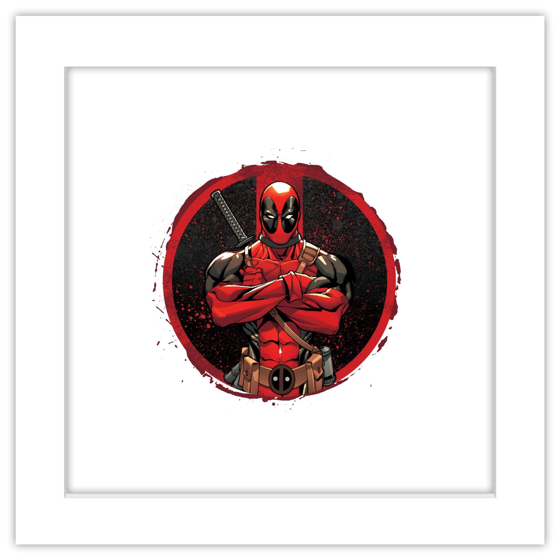 Gallery Pops Marvel Comics - Deadpool - Arms Crossed Badge Wall Art ...