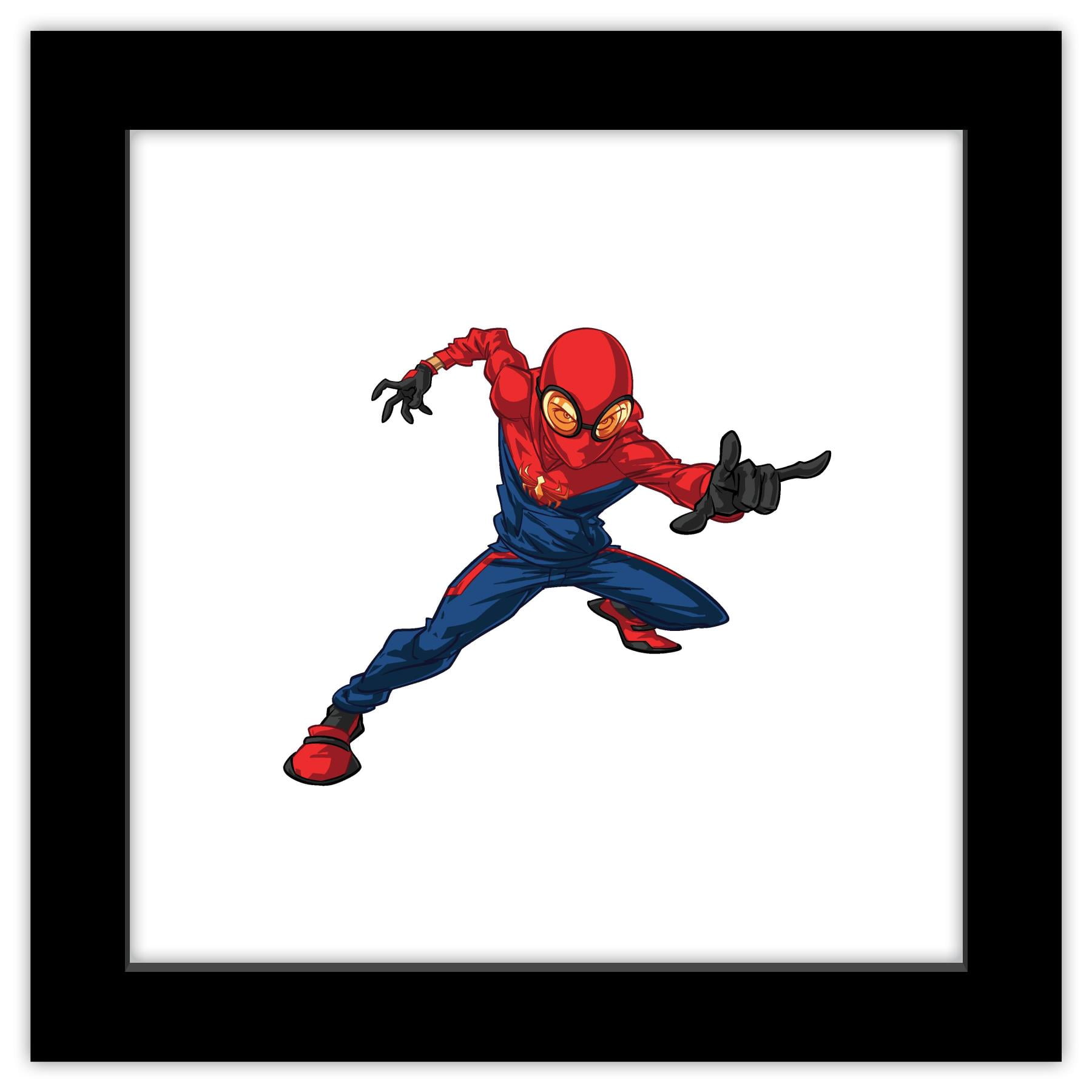 Gallery Pops Marvel Comics Spider-Man - Proto-Suit Wall Art, Black ...