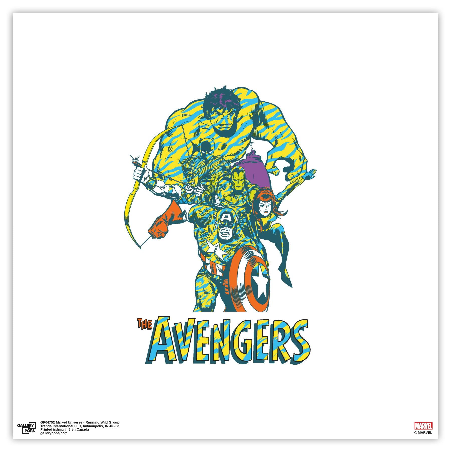 Gallery Pops Marvel Comics Universe - Running Wild Group Wall Art ...