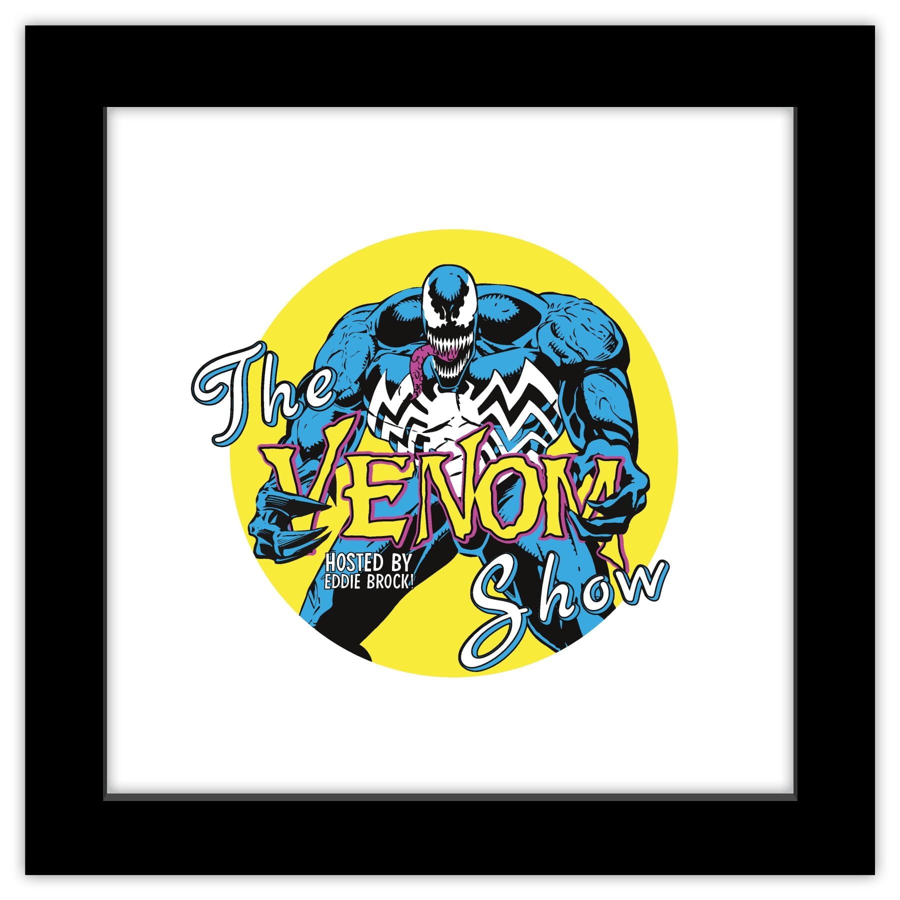 Gallery Pops Marvel Comics Venom - The Venom Show Wall Art, Black ...