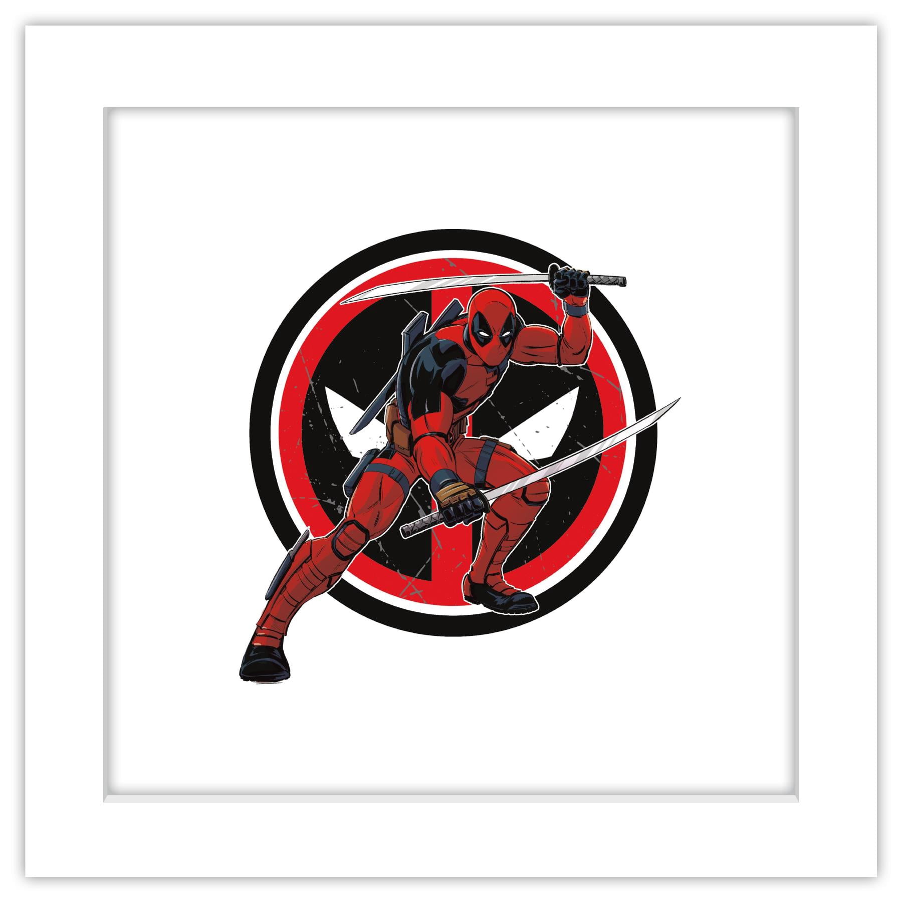 Gallery Pops Marvel Deadpool & Wolverine - Deadpool Katana Badge Wall ...