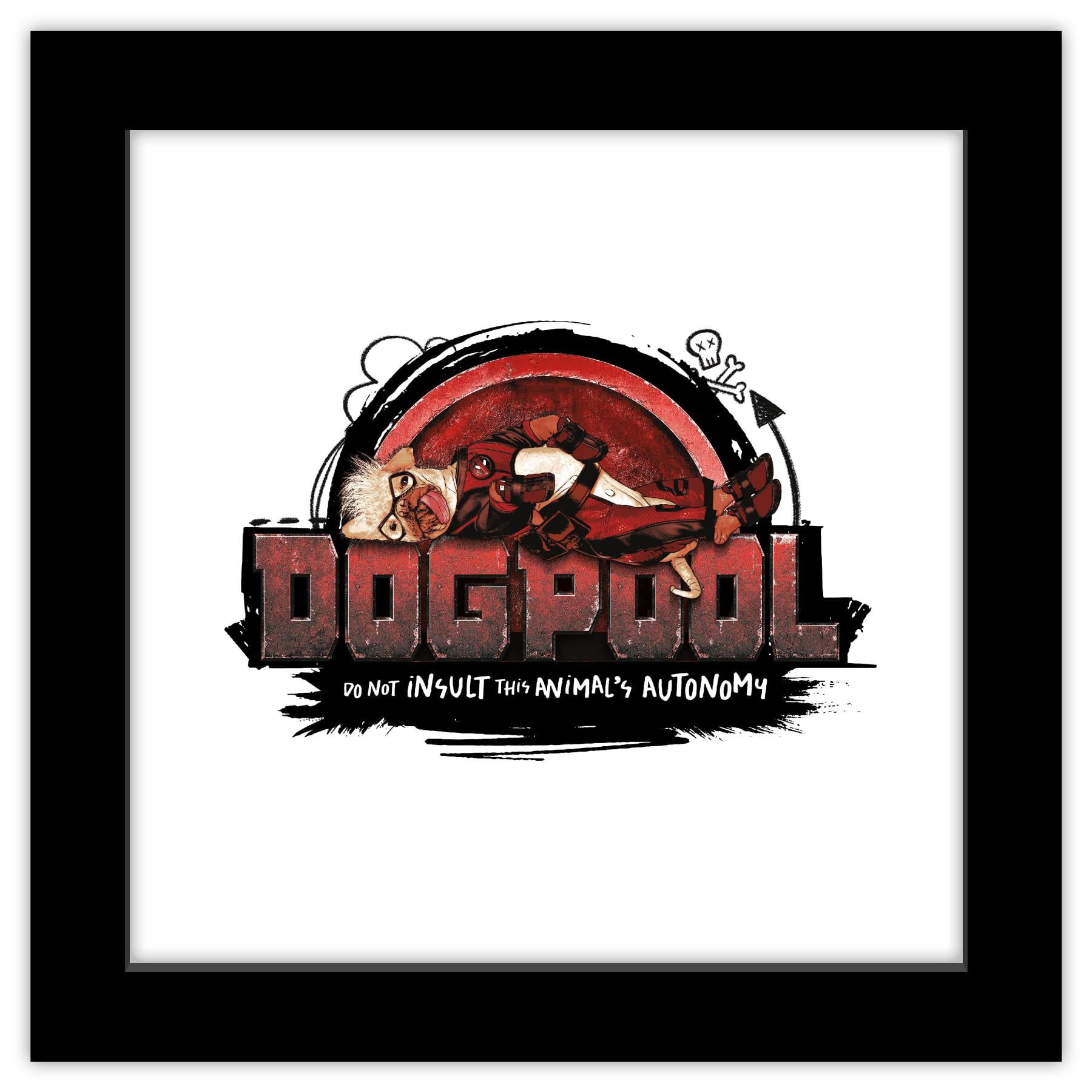 Gallery Pops Marvel Deadpool & Wolverine - Dogpool Autonomy Wall Art ...