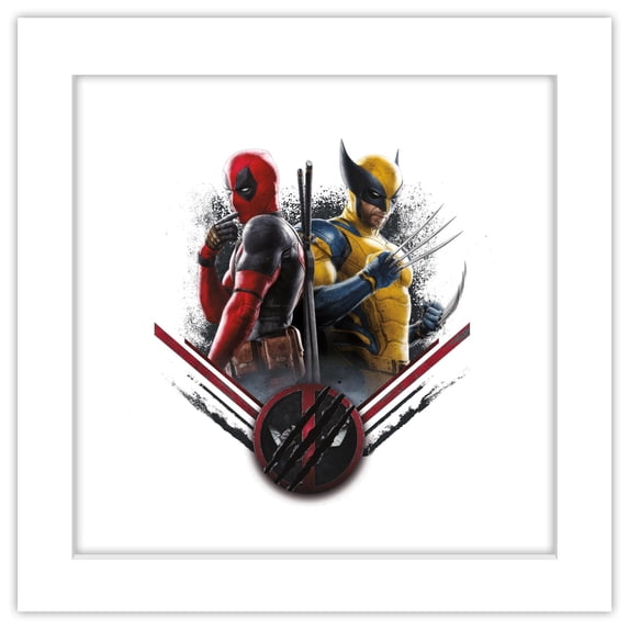 Gallery Pops Marvel Deadpool & Wolverine - Wolverine Deadpool Pose Wall ...