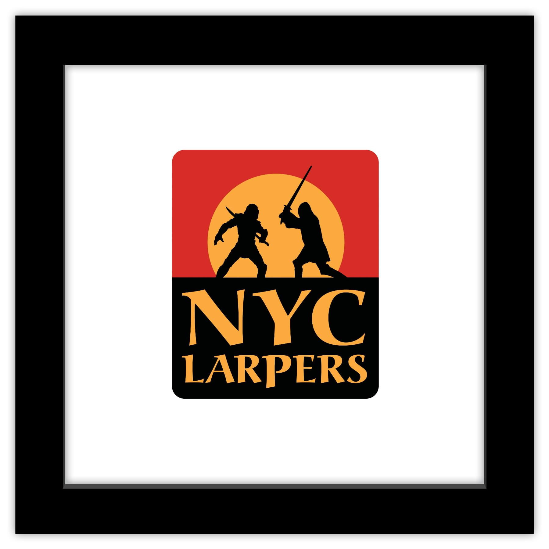 Gallery Pops Marvel Hawkeye - NYC LARPers Wall Art, Black Framed ...