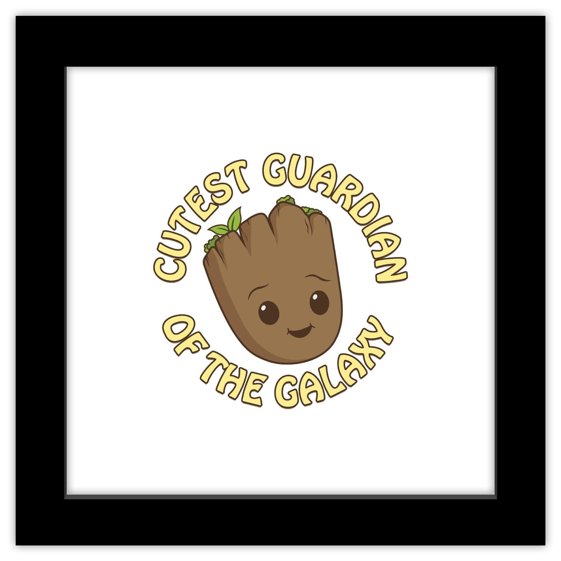 Gallery Pops Marvel I Am Groot - Cutest Guardian Wall Art, Black Framed ...