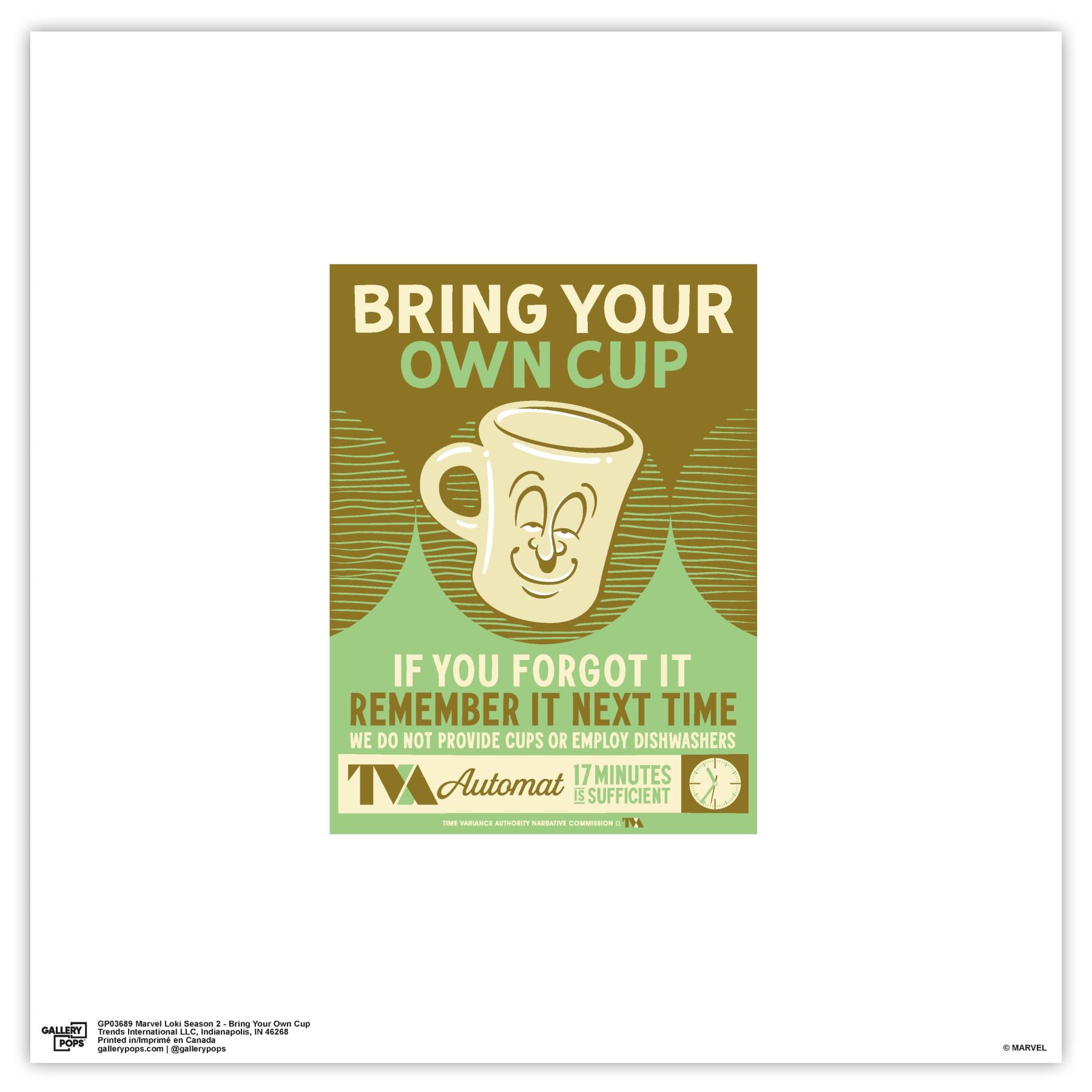 Gallery Pops Marvel Loki (TV Series) - Bring Your Own Cup Wall Art ...