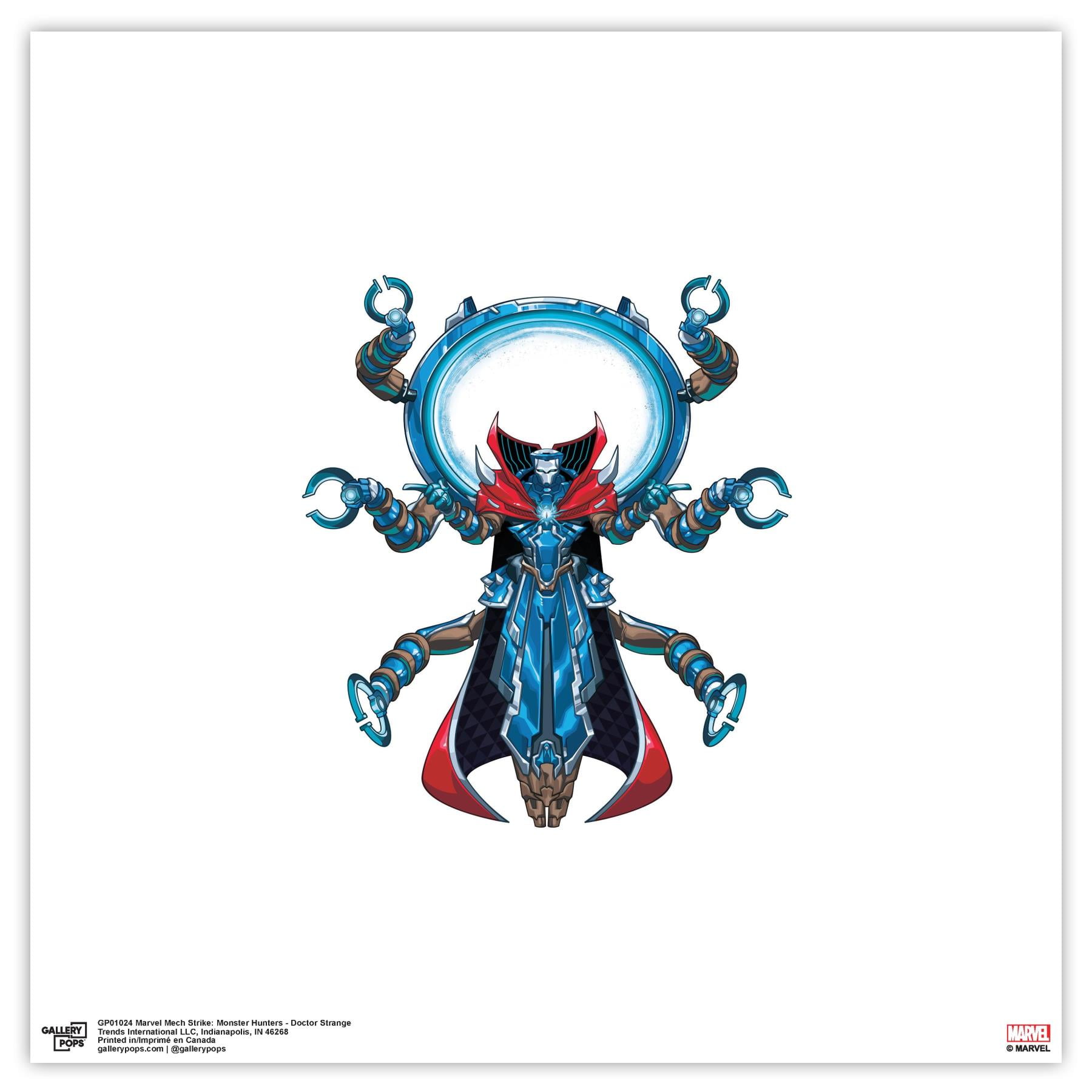 Gallery Pops Marvel Mech Strike: Monster Hunters - Doctor Strange Wall ...