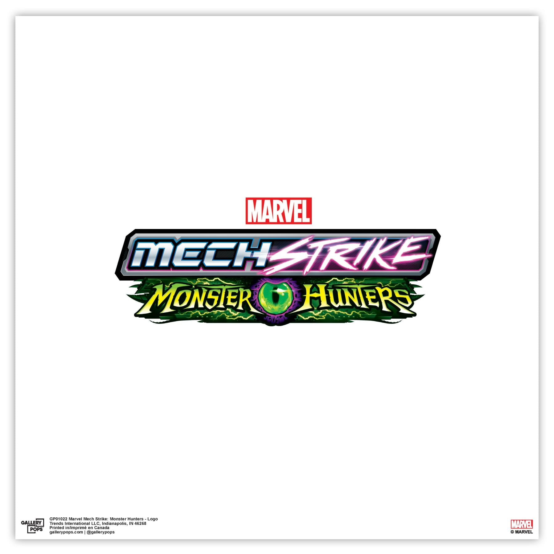 Gallery Pops Marvel Mech Strike: Monster Hunters - Logo Wall Art ...