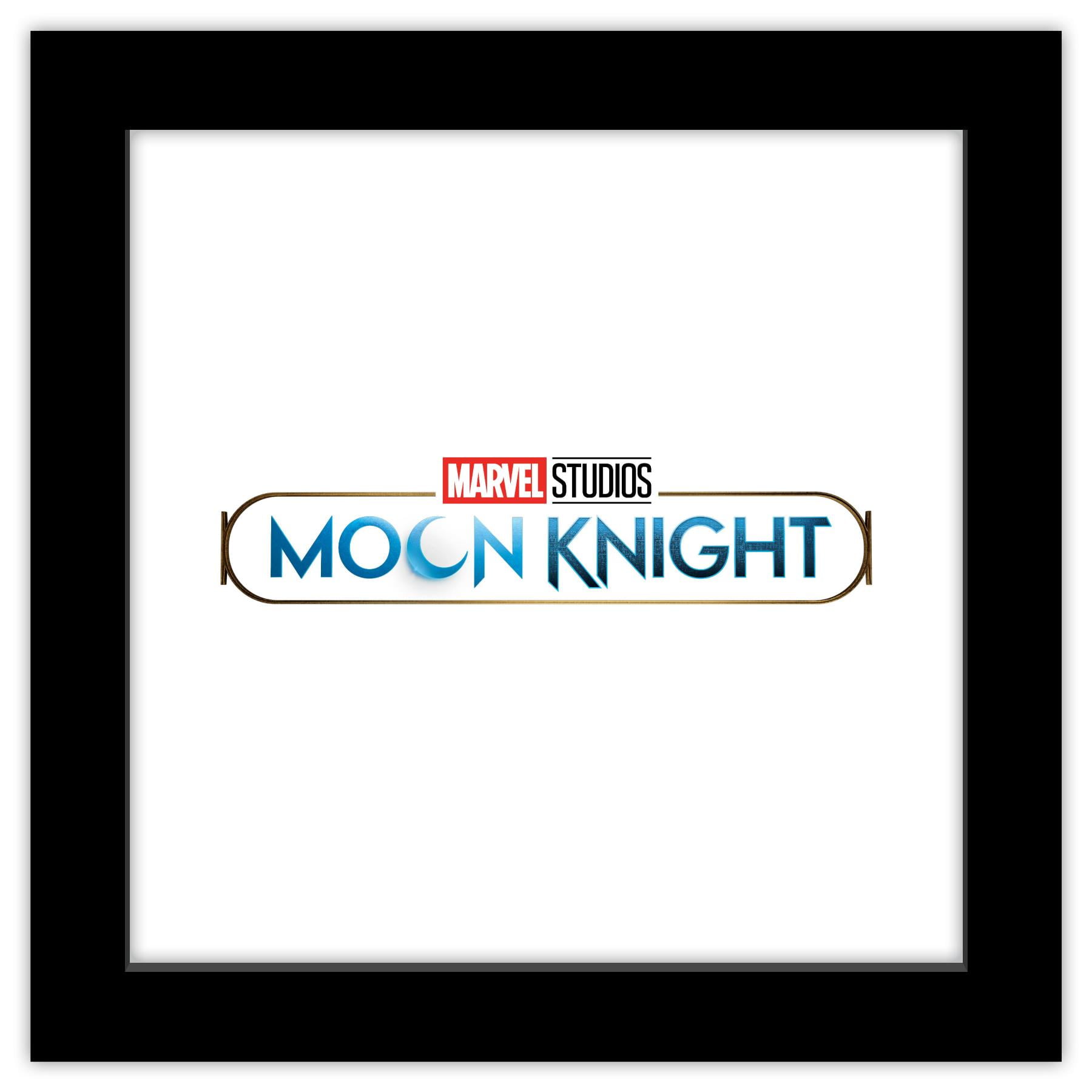 Gallery Pops Marvel Moon Knight - Logo Wall Art, Black Framed Version ...