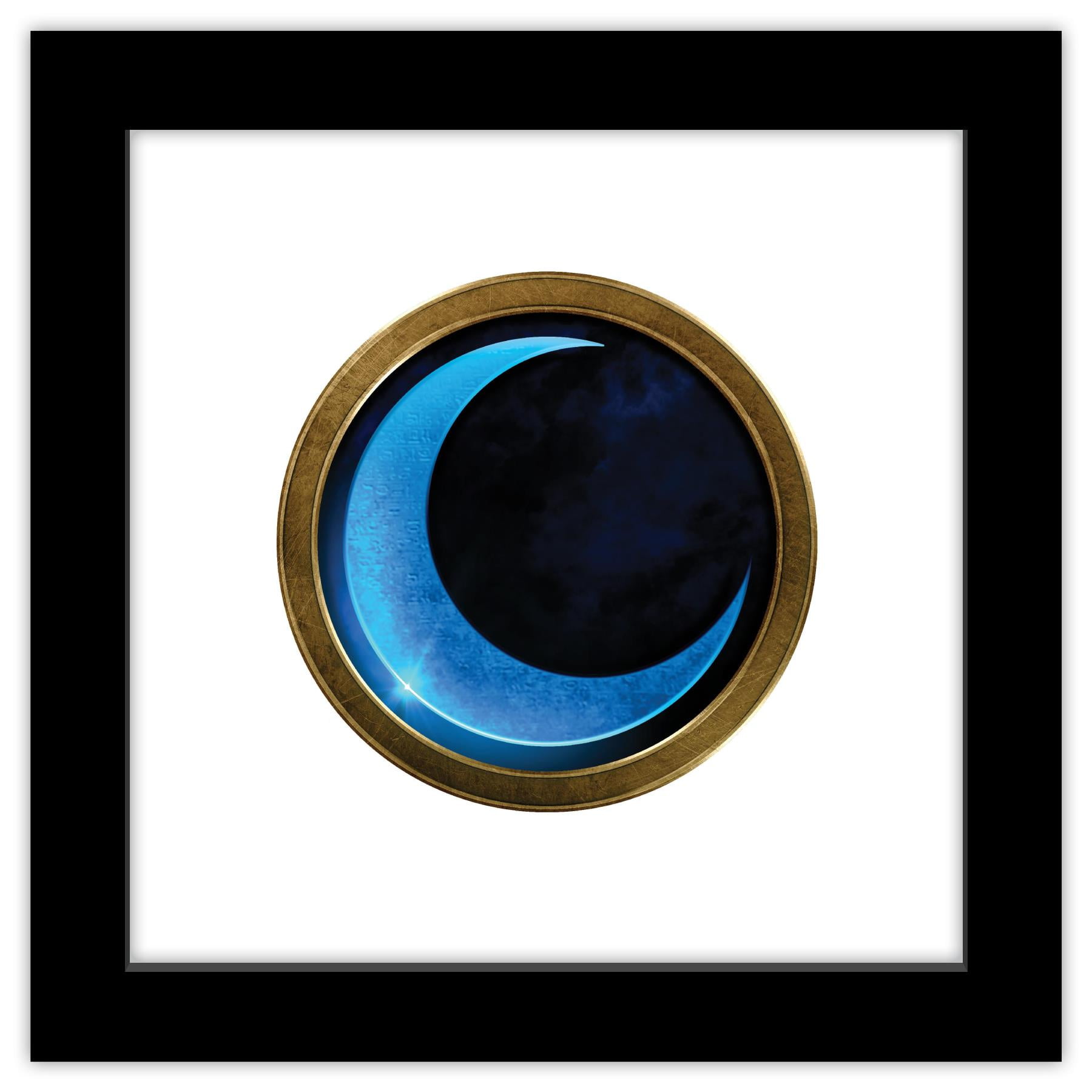 Gallery Pops Marvel Moon Knight - Moon Knight Icon Wall Art, Black ...