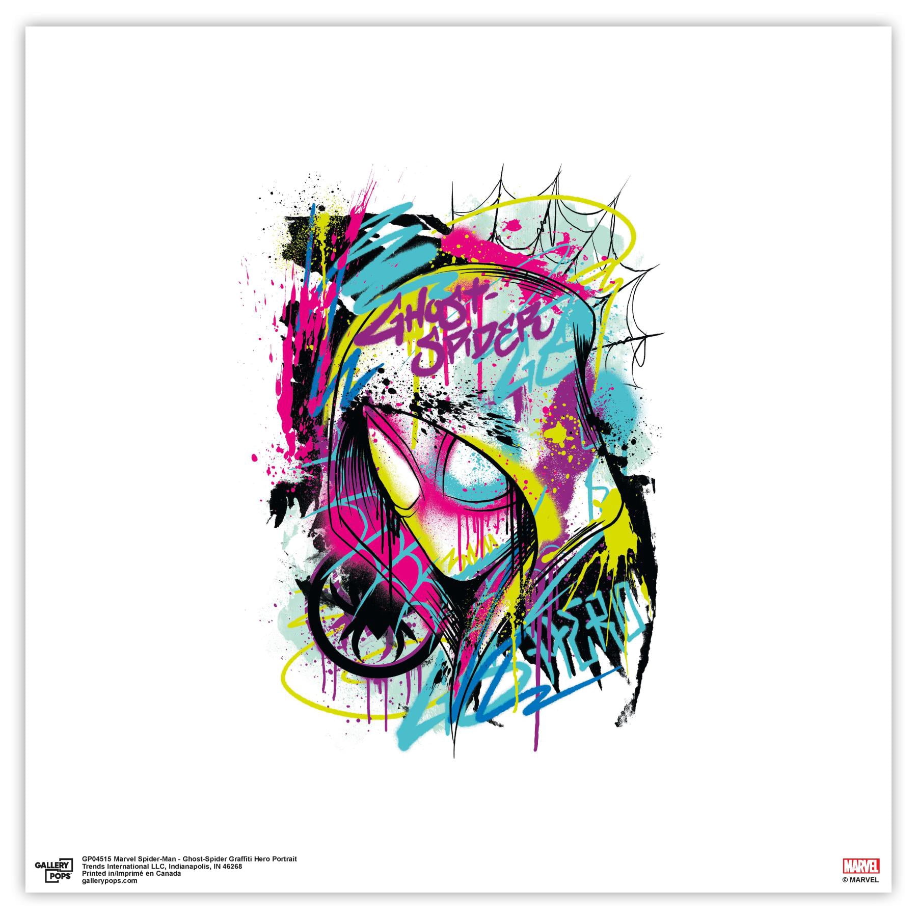 Gallery Pops Marvel Spider-Man - Ghost-Spider Graffiti Hero Portrait ...