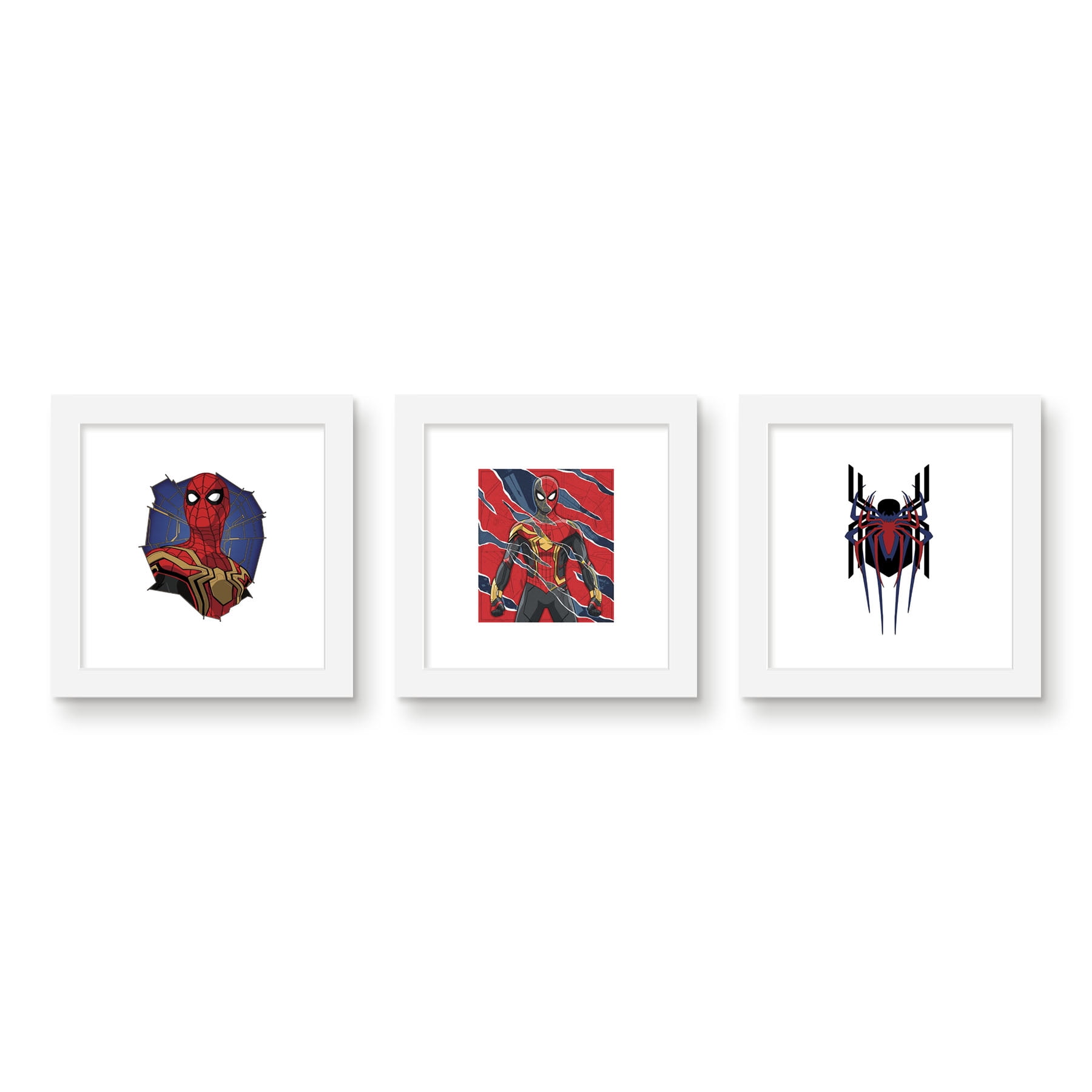 Gallery Pops Marvel Spider-Man: No Way Home - Spidey Wall Art Bundle (3 ...
