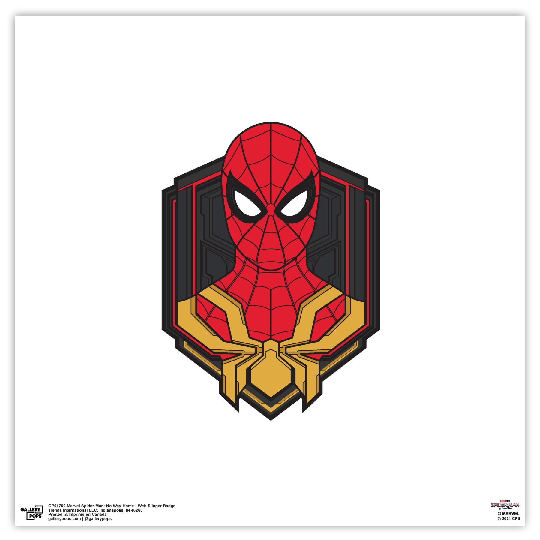 Gallery Pops Marvel Spider-Man: No Way Home - Web Slinger Badge Wall ...