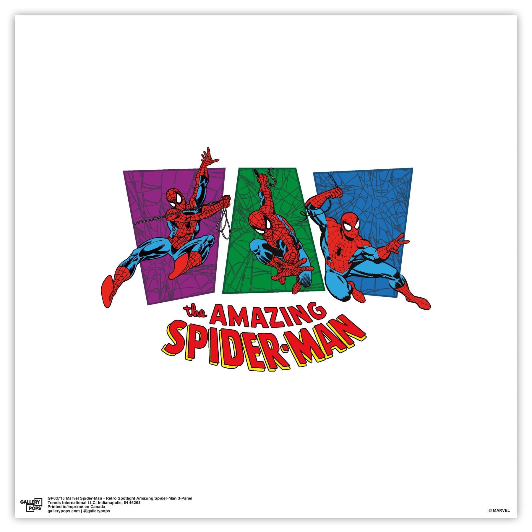 Gallery Pops Marvel Spider-Man - Retro Spotlight Amazing Spider-Man 3 ...