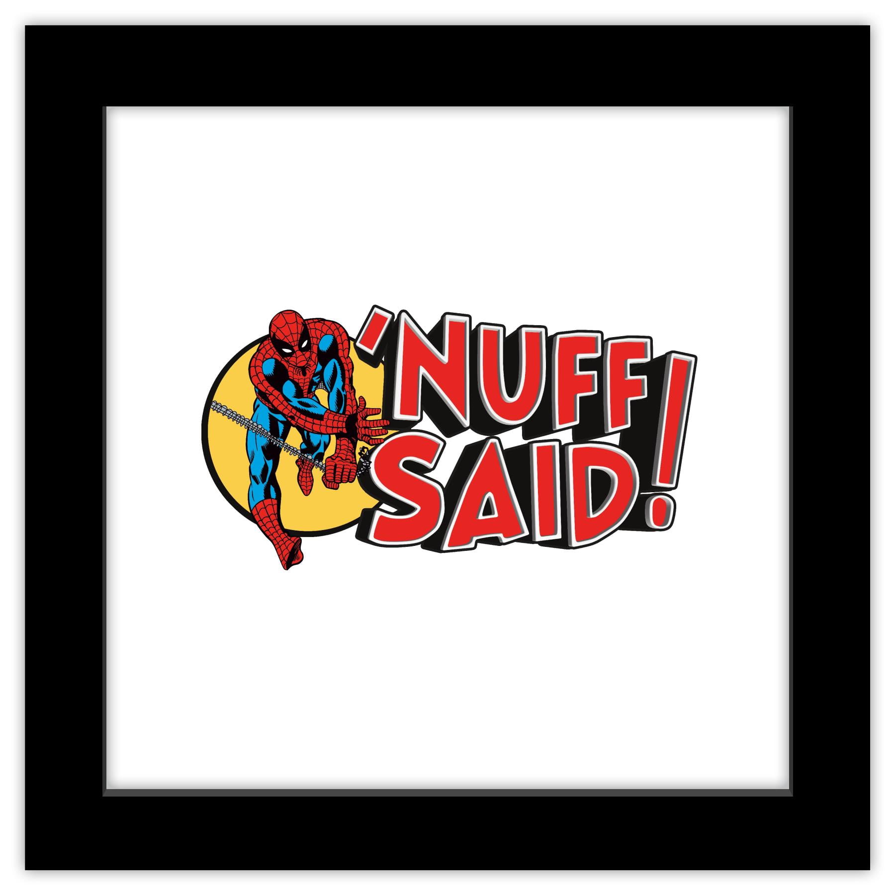 Gallery Pops Marvel Spider-Man - Retro Spotlight 'Nuff Said Wall Art ...