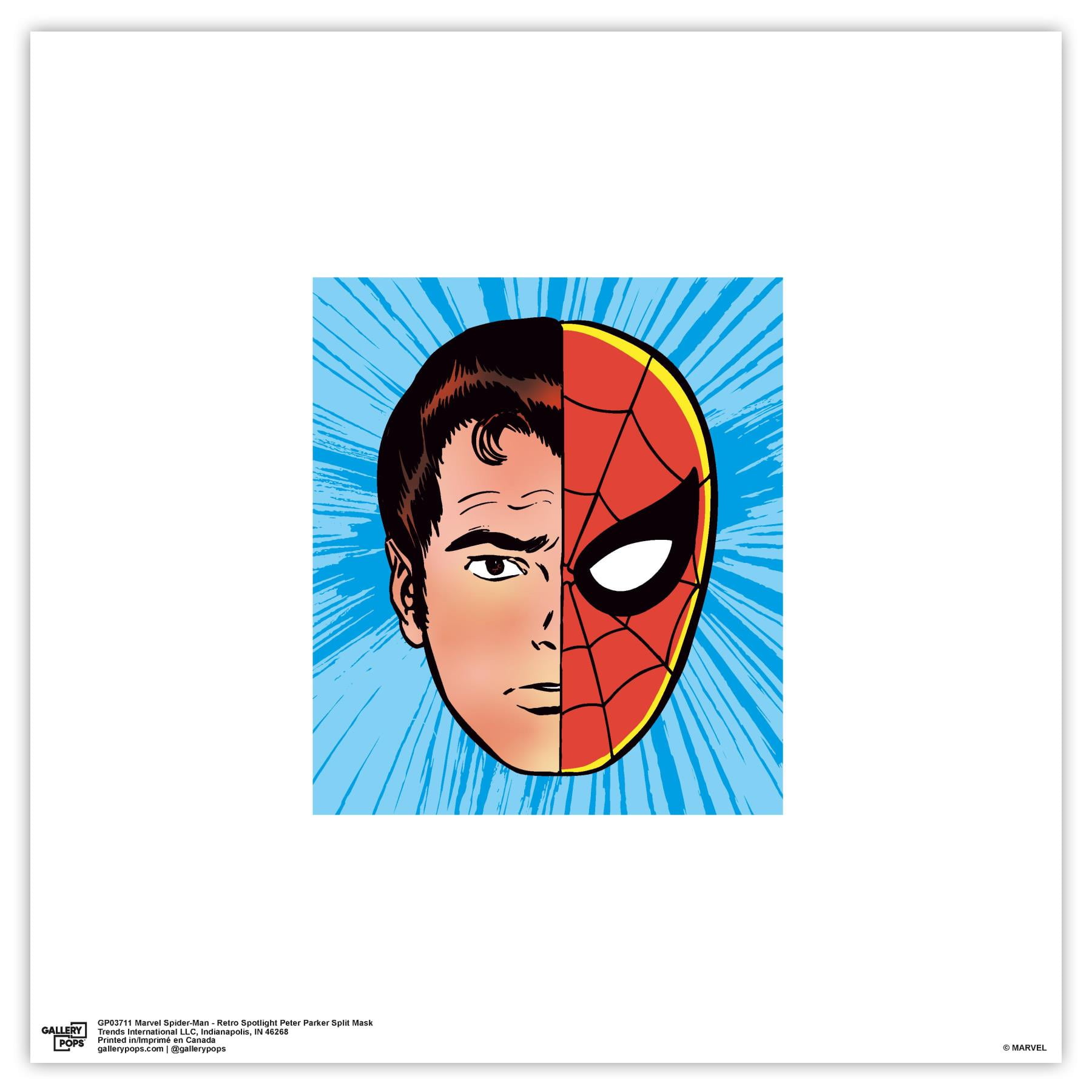 Gallery Pops Marvel Spider-Man - Retro Spotlight Peter Parker Split ...