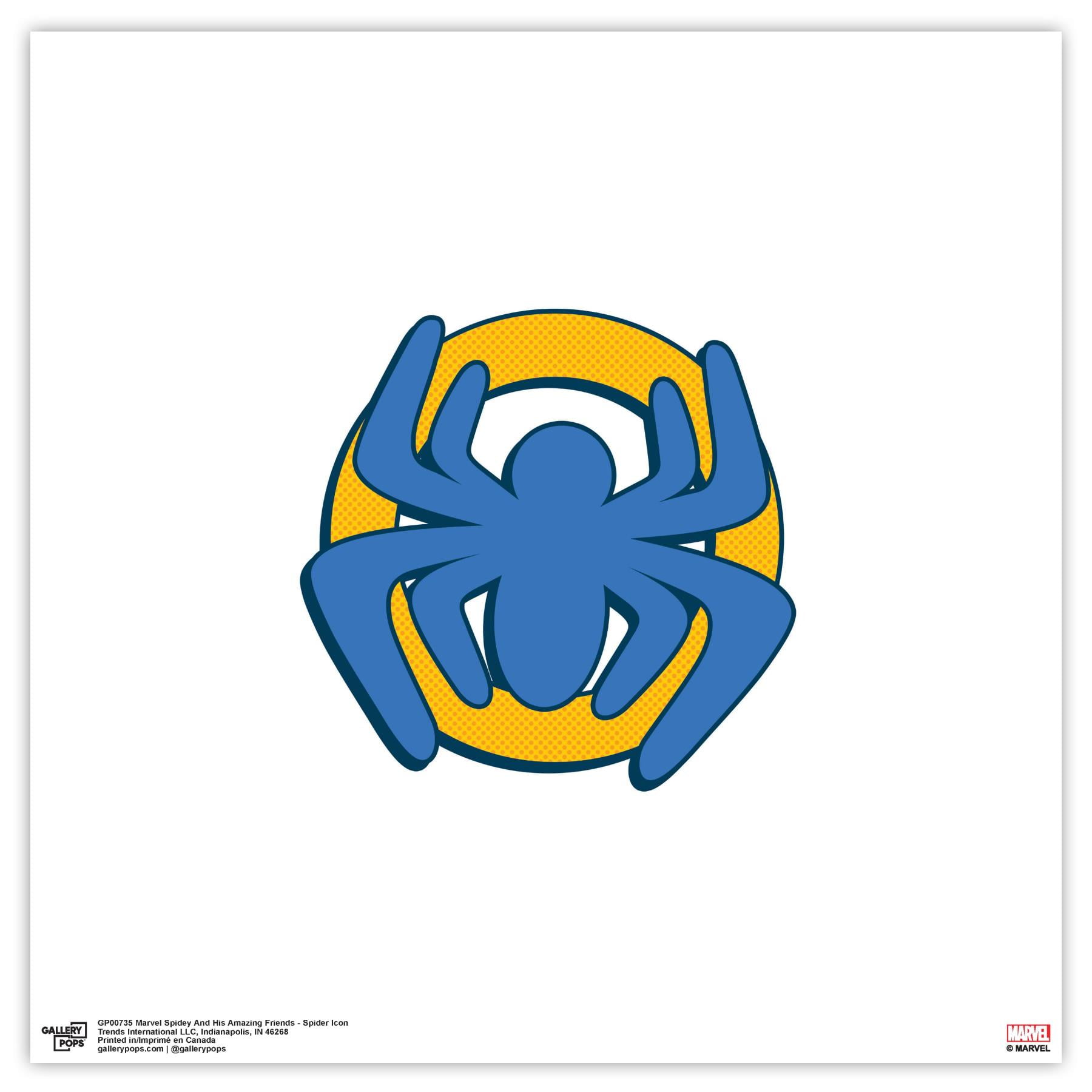 Gallery Pops Marvel Spidey And His Amazing Friends - Spider Icon Wall ...