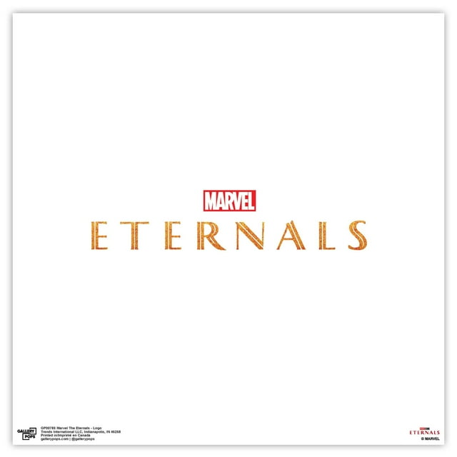 Gallery Pops Marvel The Eternals - Logo Wall Art, Unframed Version, 12 ...