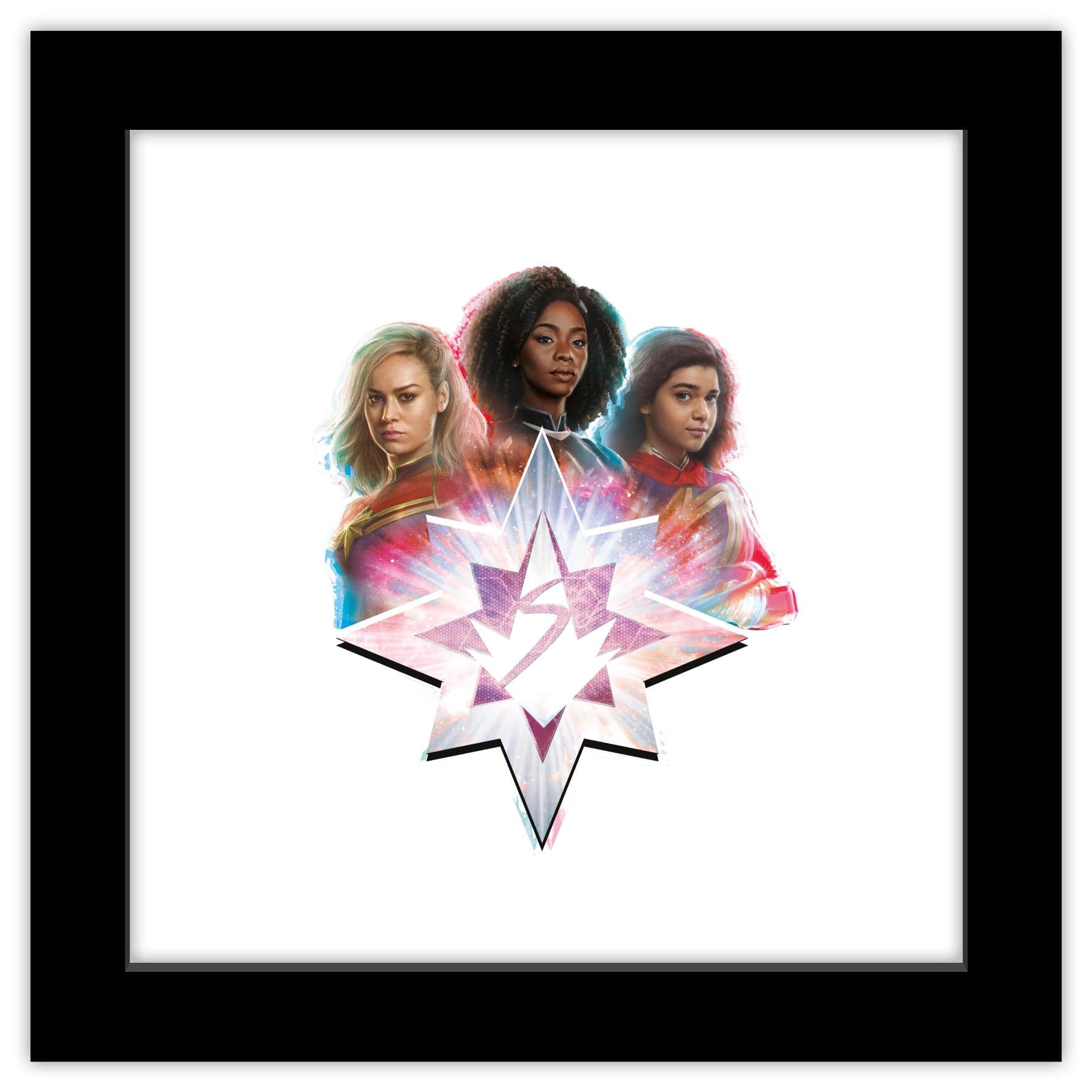 Gallery Pops Marvel The Marvels - The Marvels Star Graphic Wall Art ...