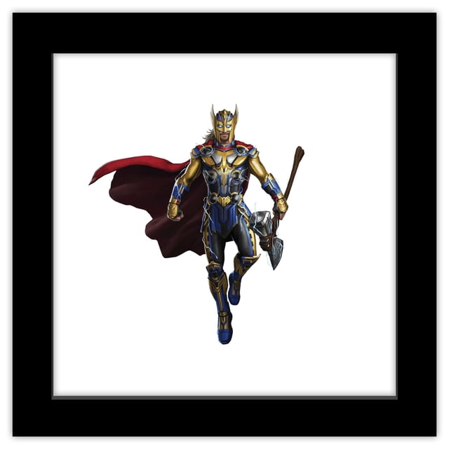 Gallery Pops Marvel Thor: Love and Thunder - Golden Armor Thor Wall Art ...