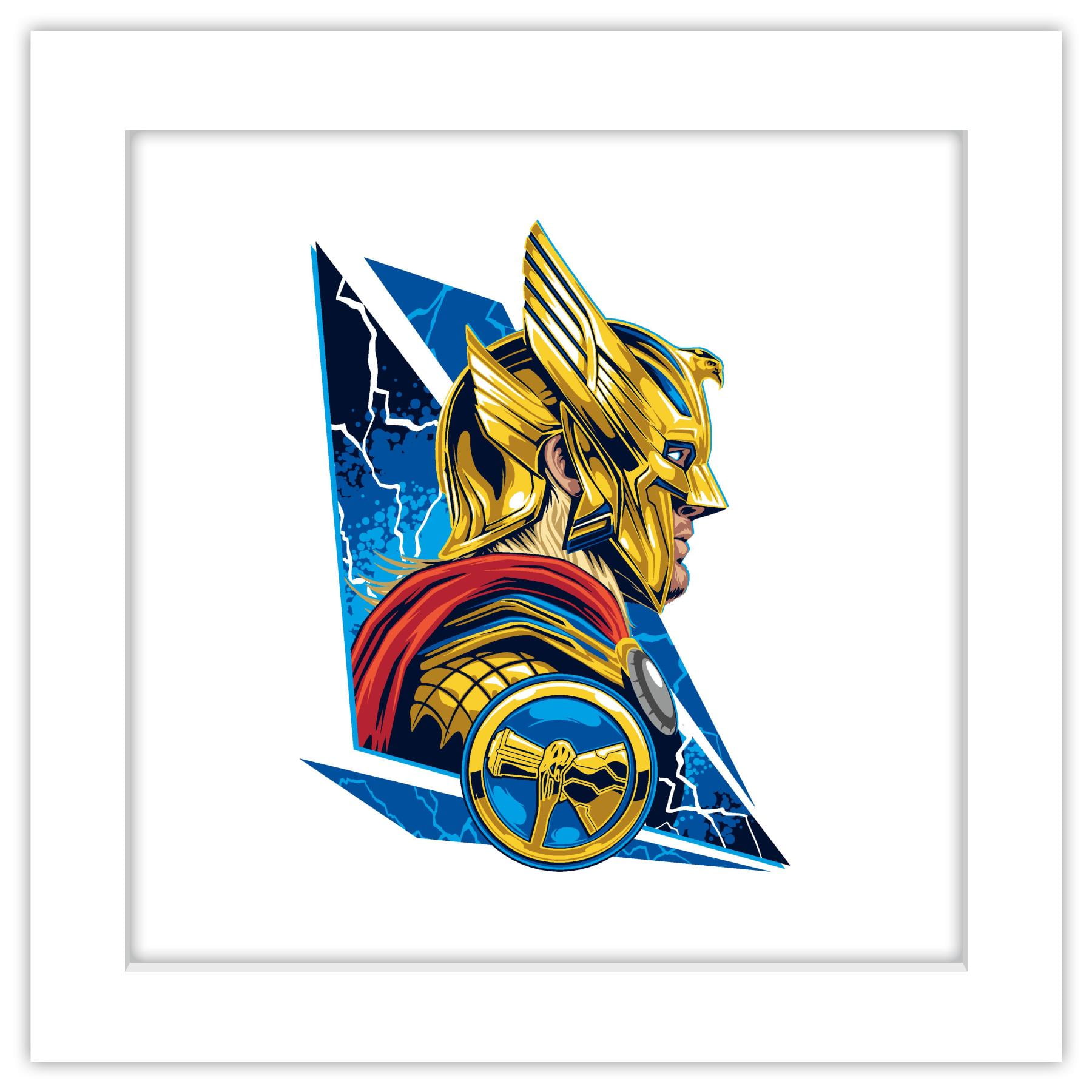 Gallery Pops Marvel Thor: Love and Thunder - Stormbreaker Badge Wall ...