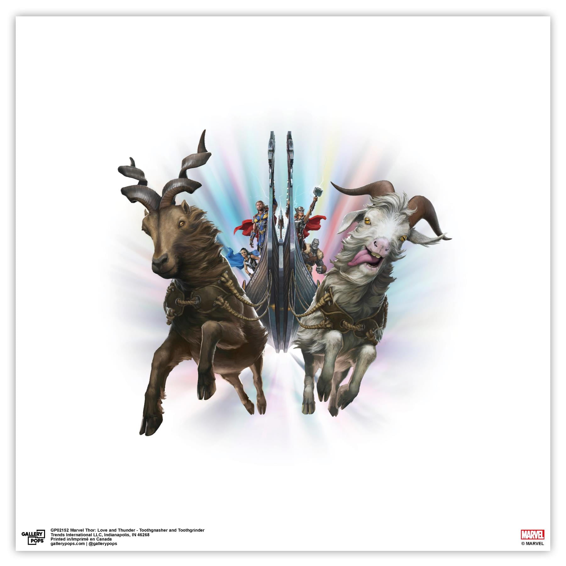 Gallery Pops Marvel Thor: Love and Thunder - Toothgnasher Toothgrinder ...