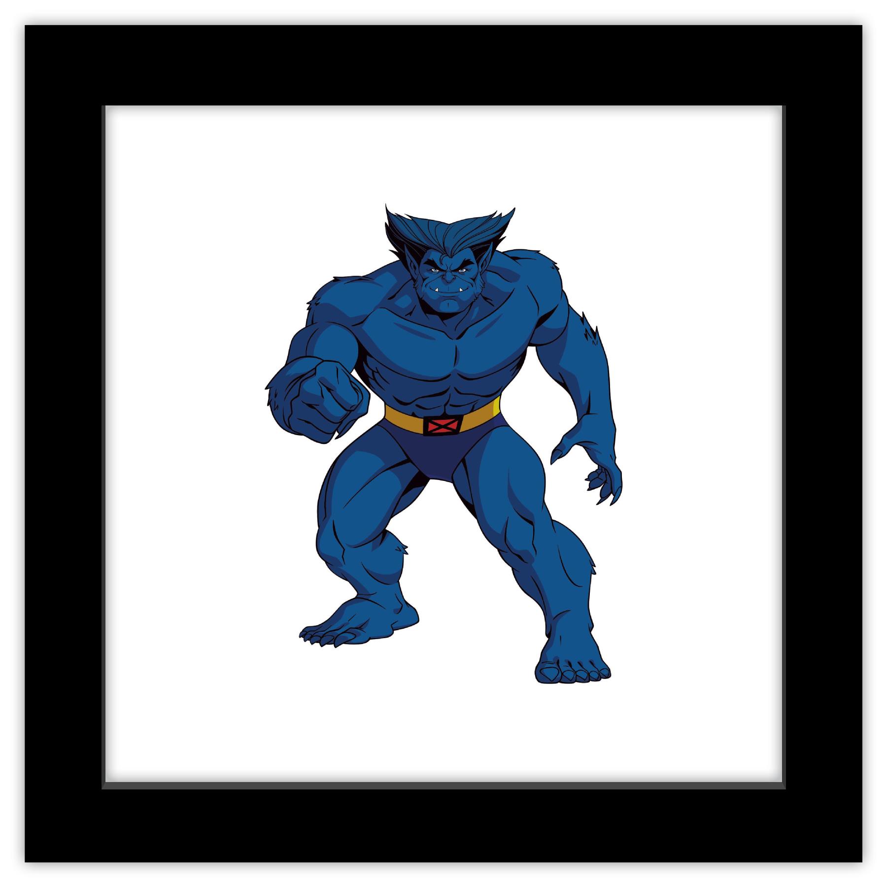 Gallery Pops Marvel X-Men '97 - Beast Character Art Wall Art, Black ...