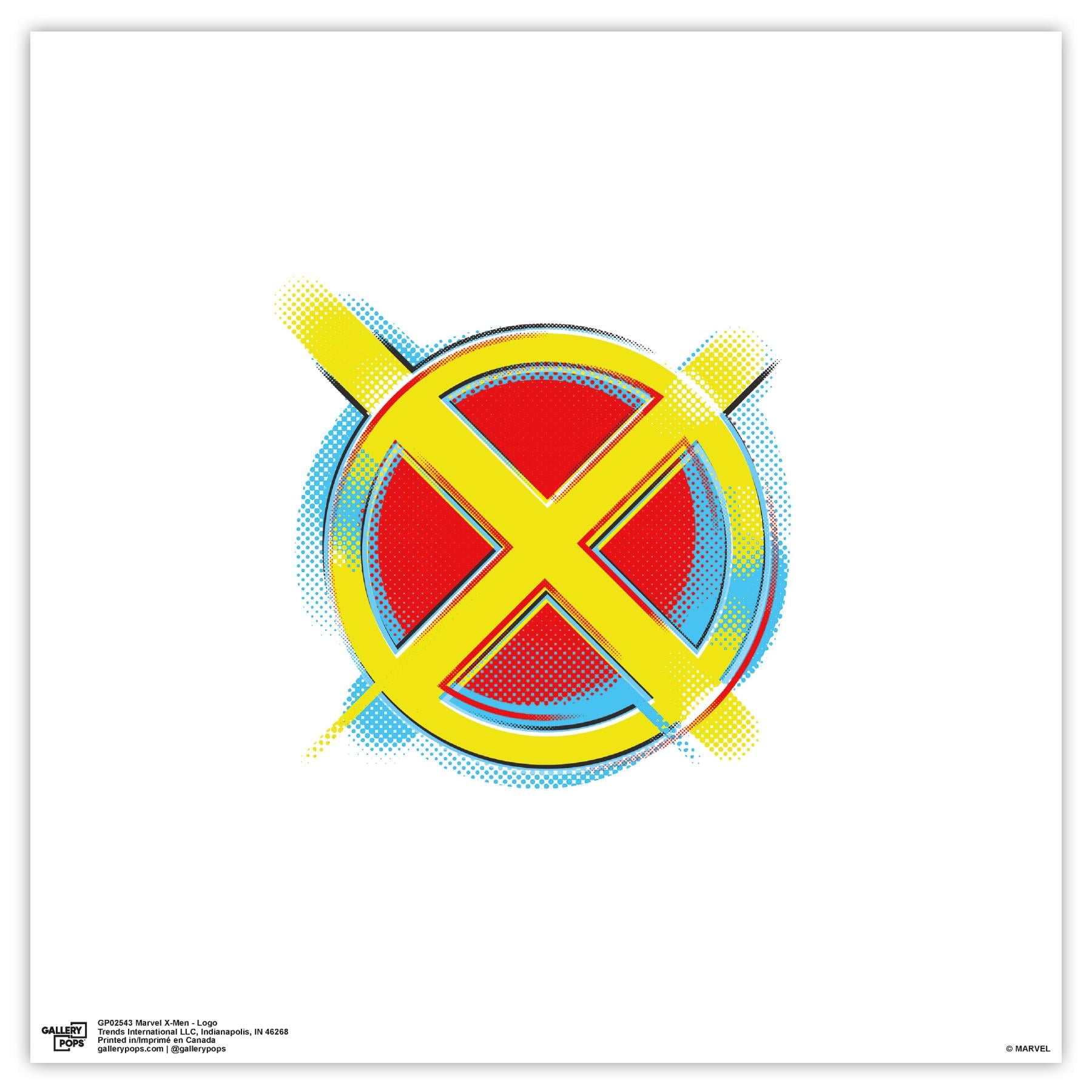 Gallery Pops Marvel X-Men '97 - Logo Wall Art, Unframed Version, 12" x ...
