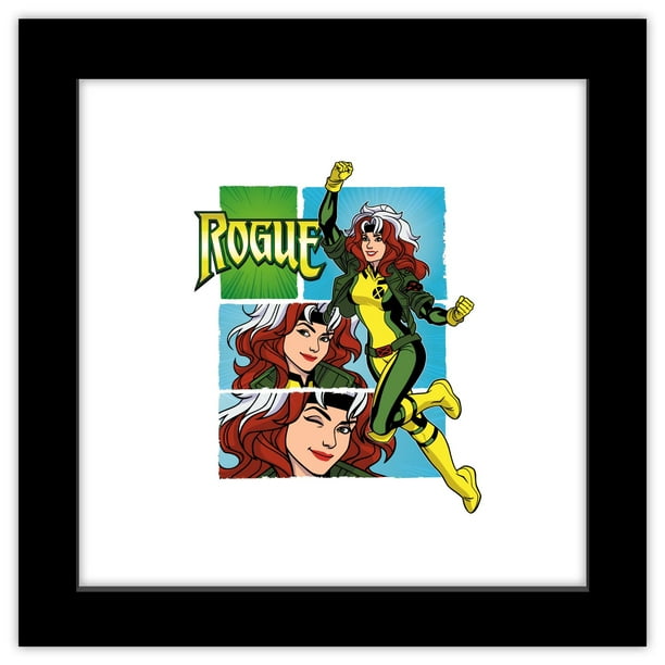 Gallery Pops Marvel X-Men '97 - Rogue Frame Break Wall Art, Black ...