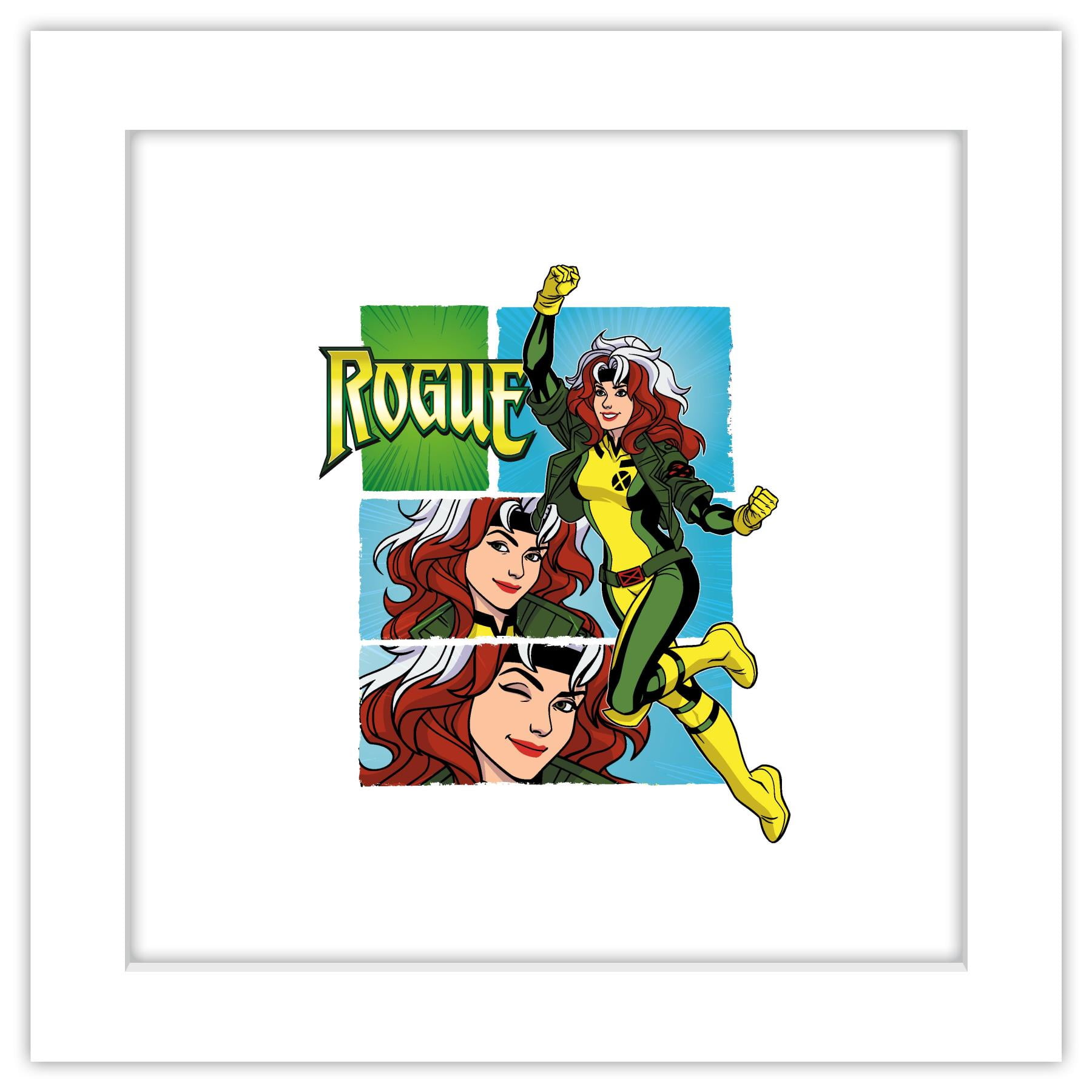 Gallery Pops Marvel X-Men '97 - Rogue Frame Break Wall Art, White ...