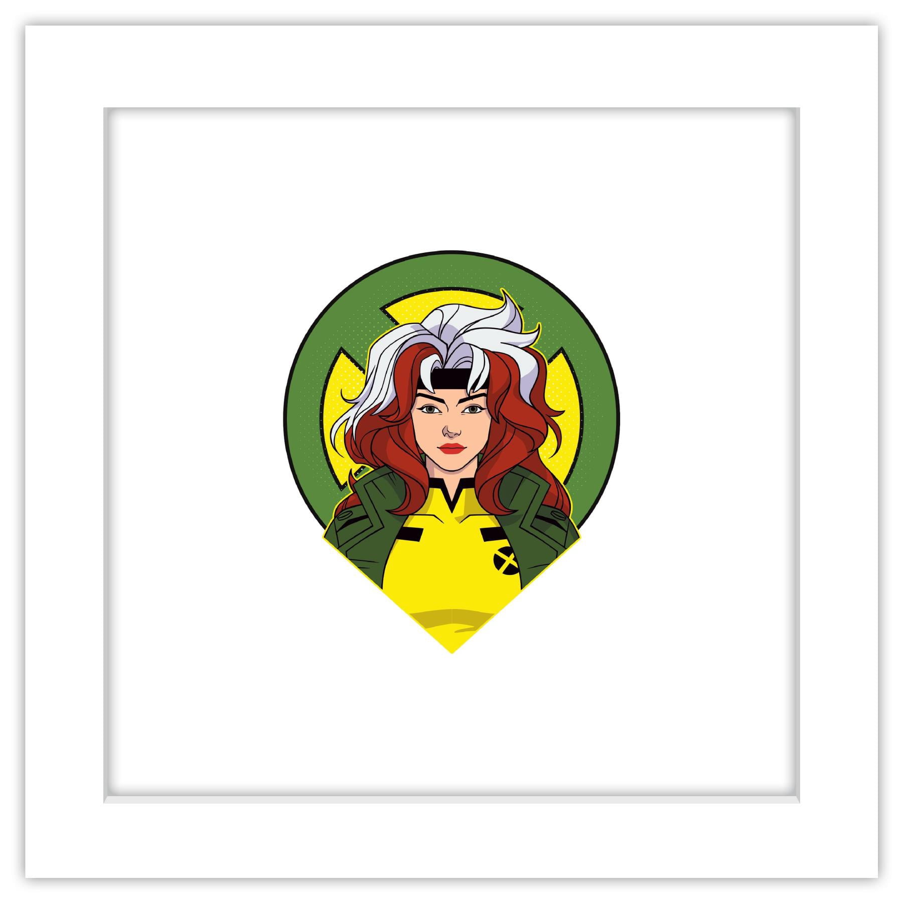 Gallery Pops Marvel X-Men '97 - Rogue Wall Art, White Framed Version ...