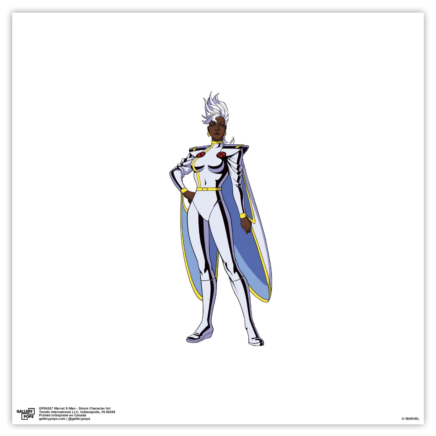 Gallery Pops Marvel X-Men '97 - Storm Character Art Wall Art, Unframed ...