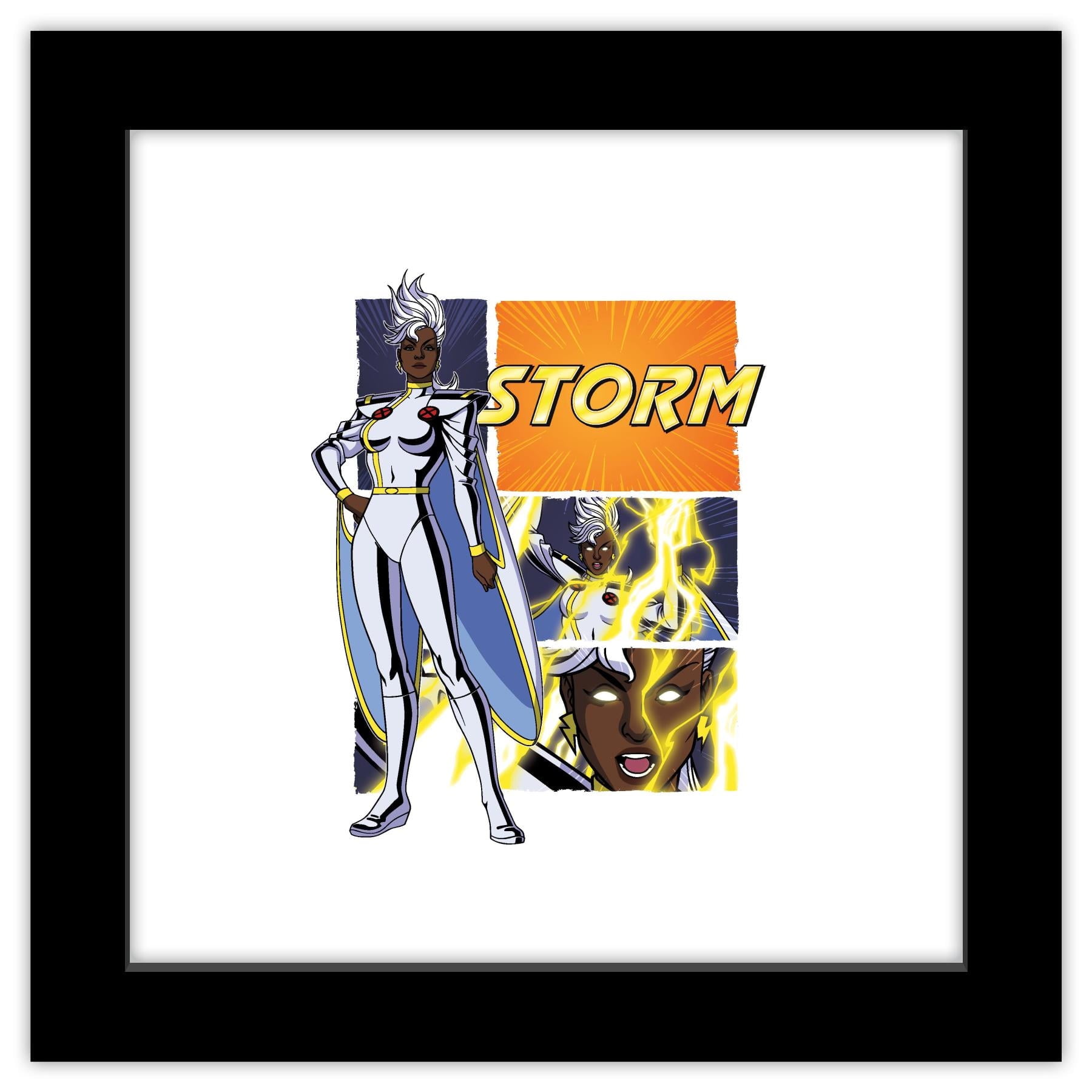 Gallery Pops Marvel X-Men '97 - Storm Frame Break Wall Art, Black ...