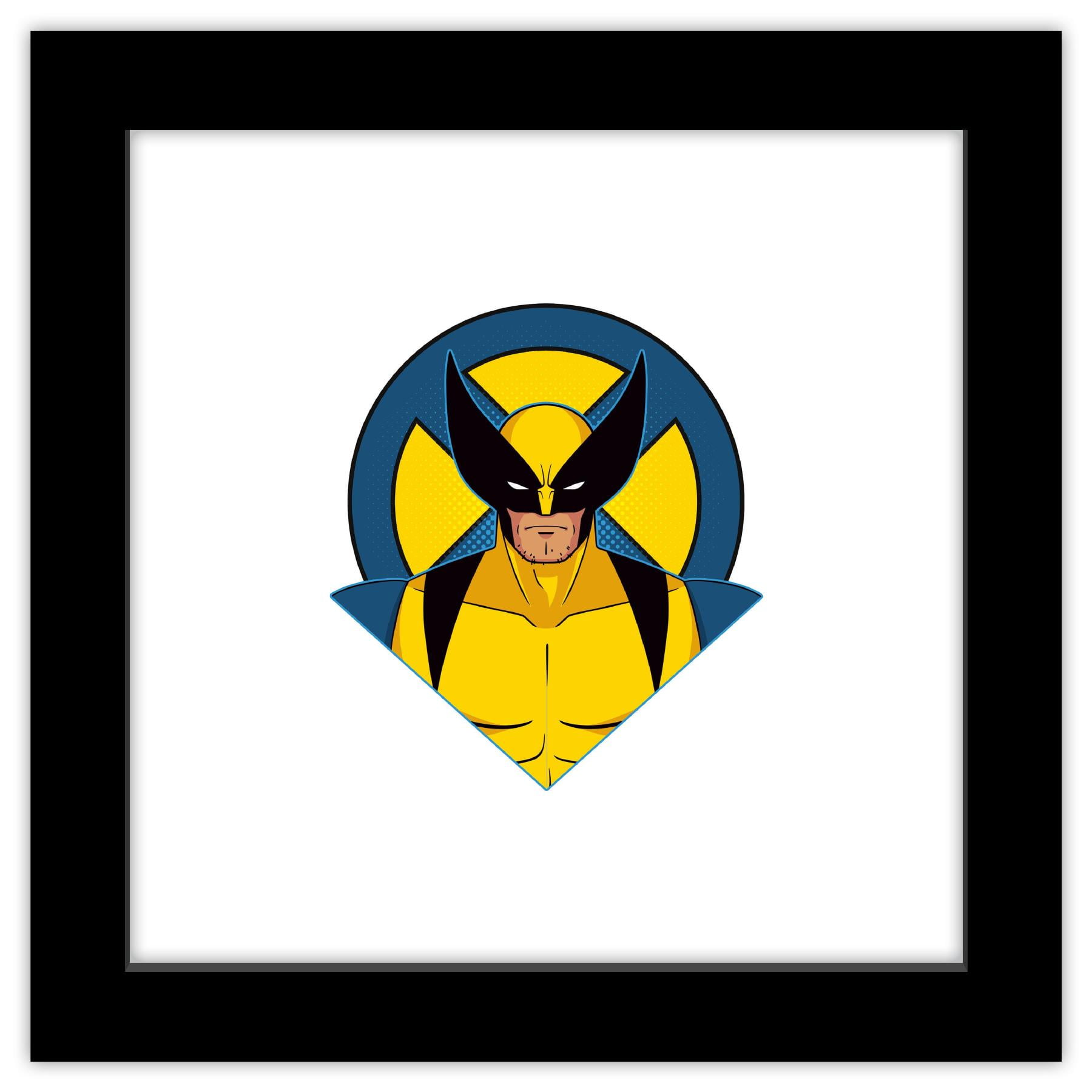 Gallery Pops Marvel X-Men '97 - Wolverine Wall Art, Black Framed ...