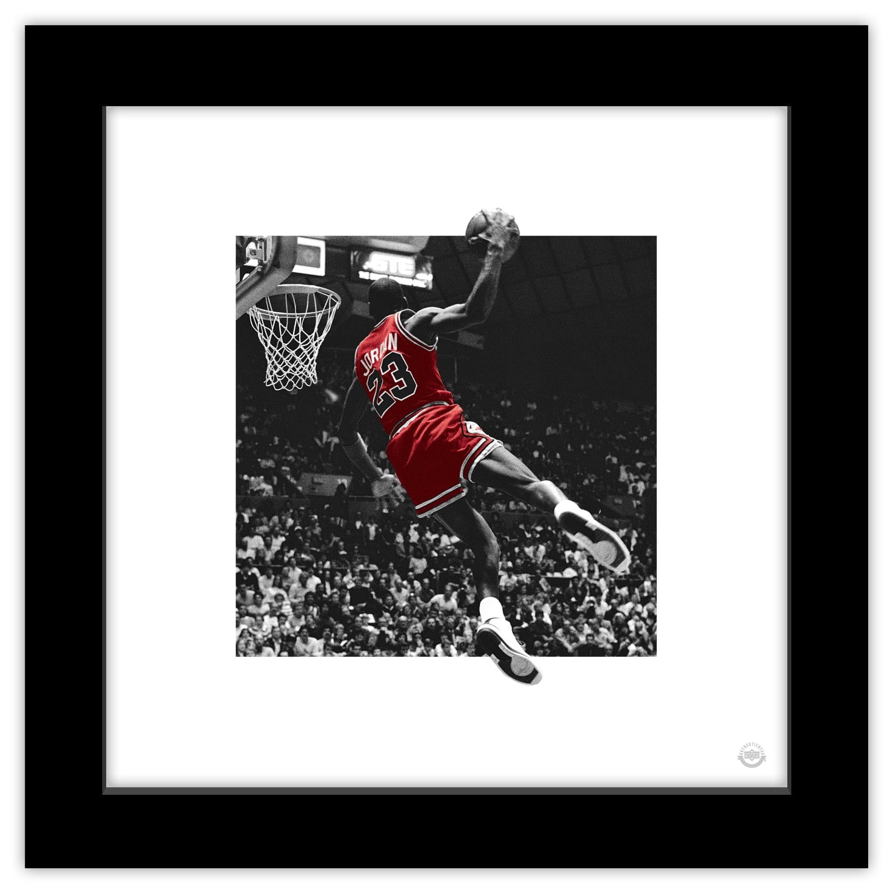 Gallery Pops Michael Jordan - Kiss The Rim Color Pop Wall Art, Black ...