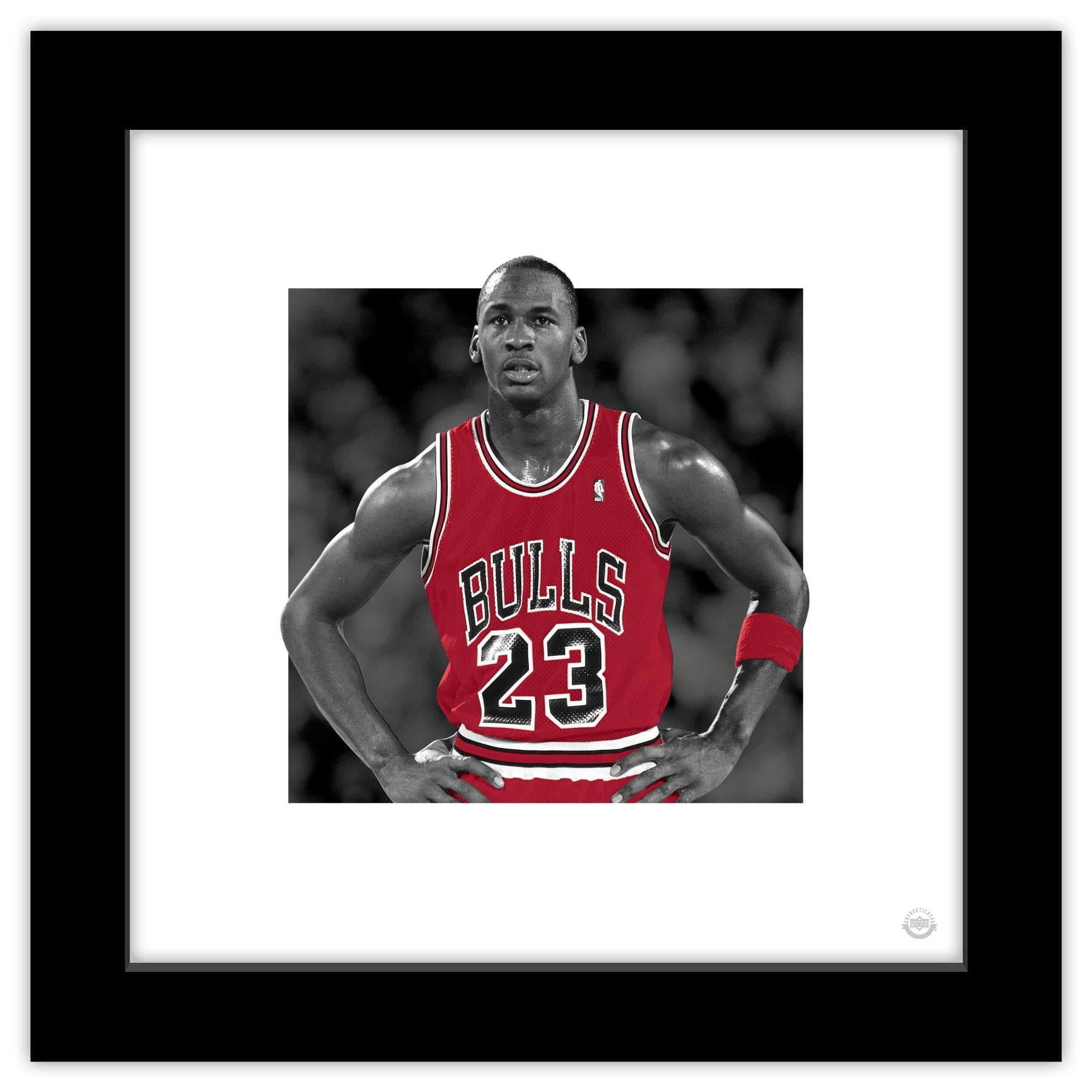 Gallery Pops Michael Jordan - MJ Pose Color Pop Wall Art, Black Framed ...