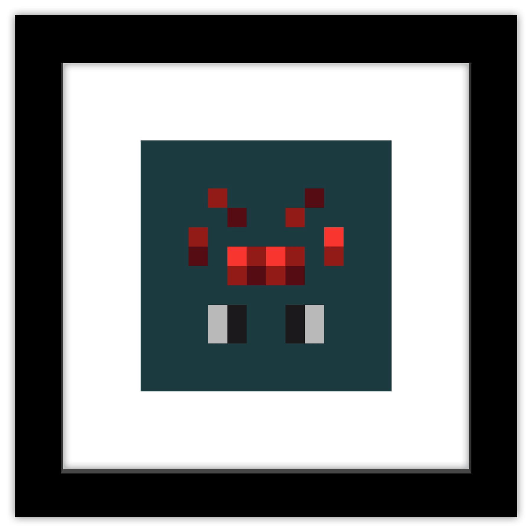 Gallery Pops Minecraft: Iconic Pixels - Mobs - Cave Spider Wall Art ...