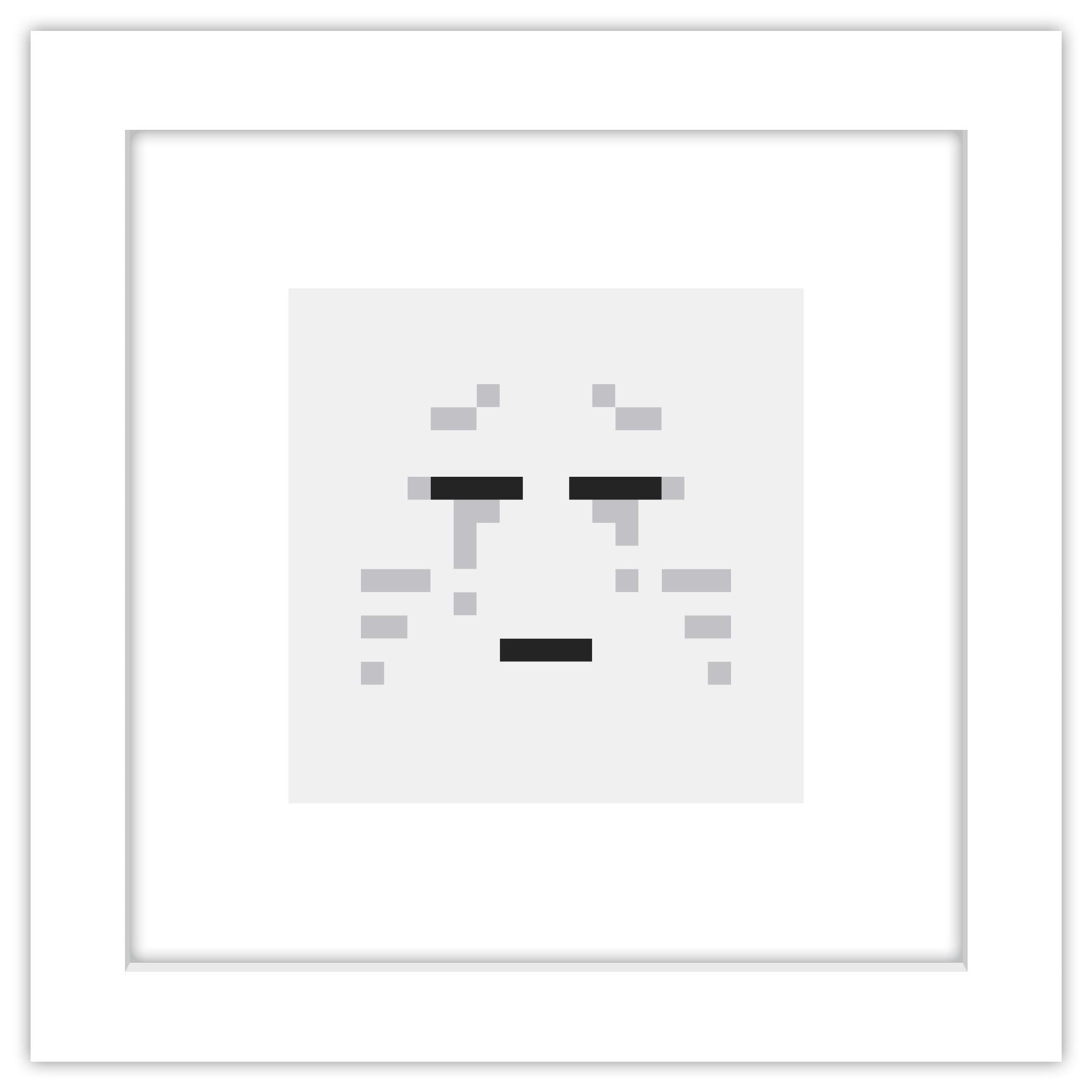 Gallery Pops Minecraft: Iconic Pixels - Mobs - Ghast Wall Art, White ...