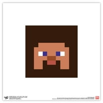 Gallery Pops Minecraft - Isometric Creeper Wall Art, Black Framed ...