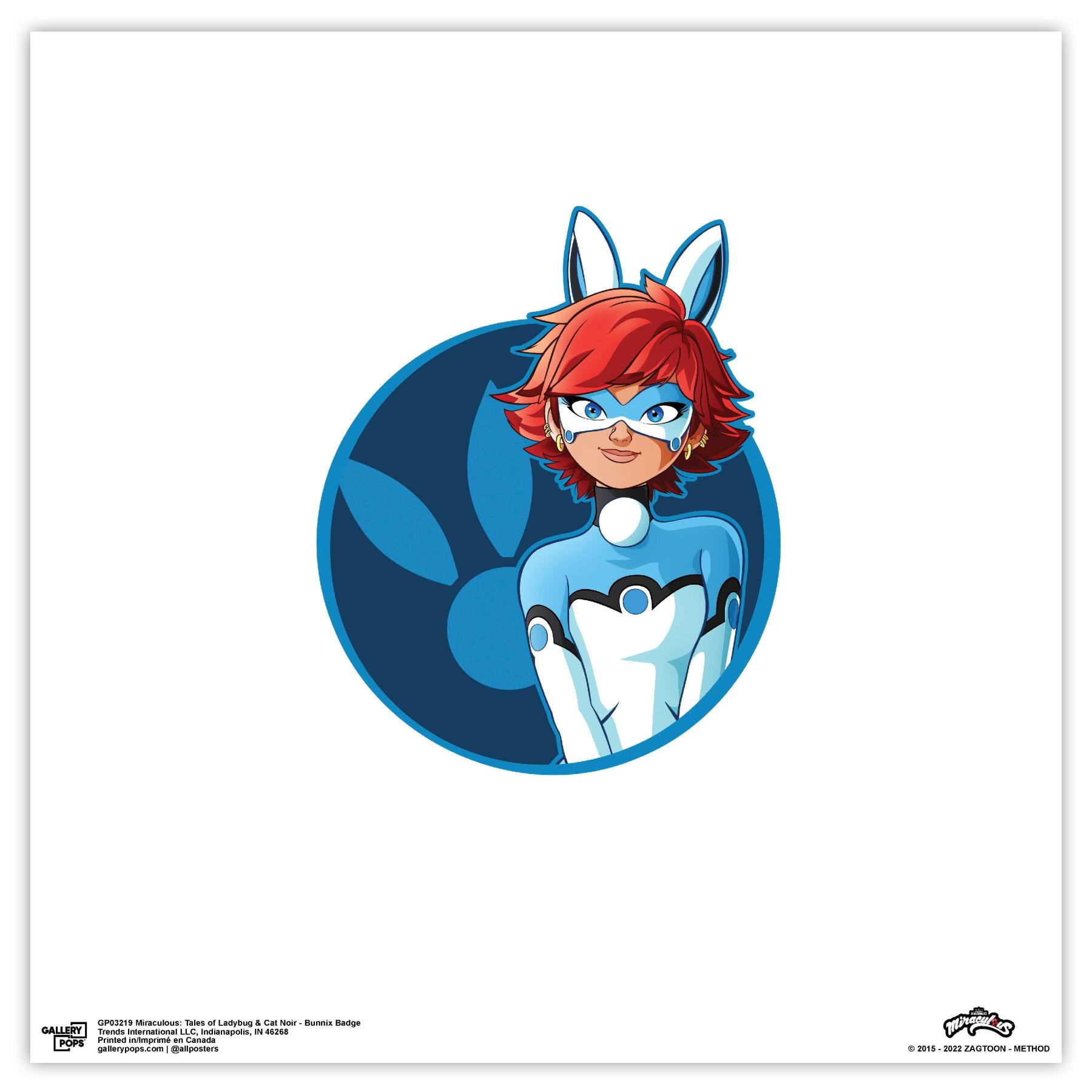 Gallery Pops Miraculous: Tales of Ladybug & Cat Noir - Bunnix Badge ...