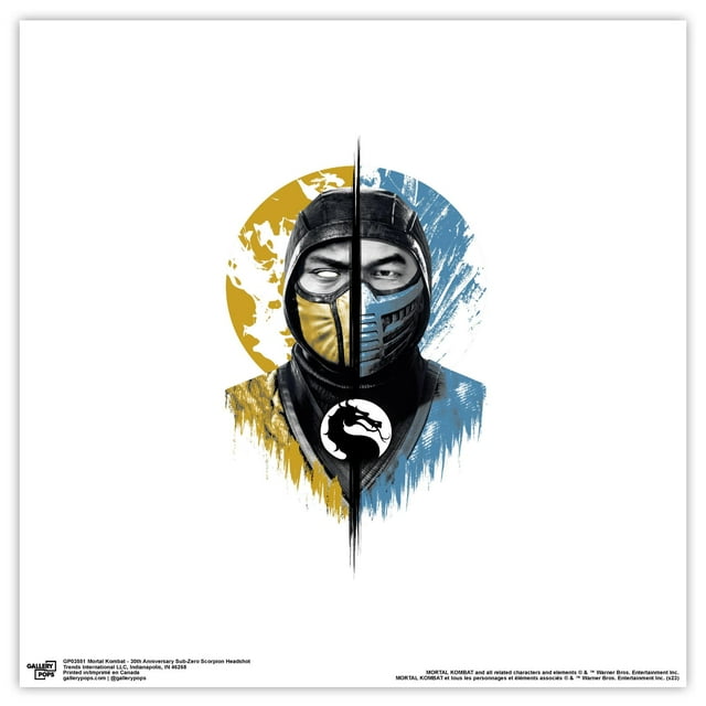 Gallery Pops Mortal Kombat - 30th Anniversary Sub-Zero Scorpion ...