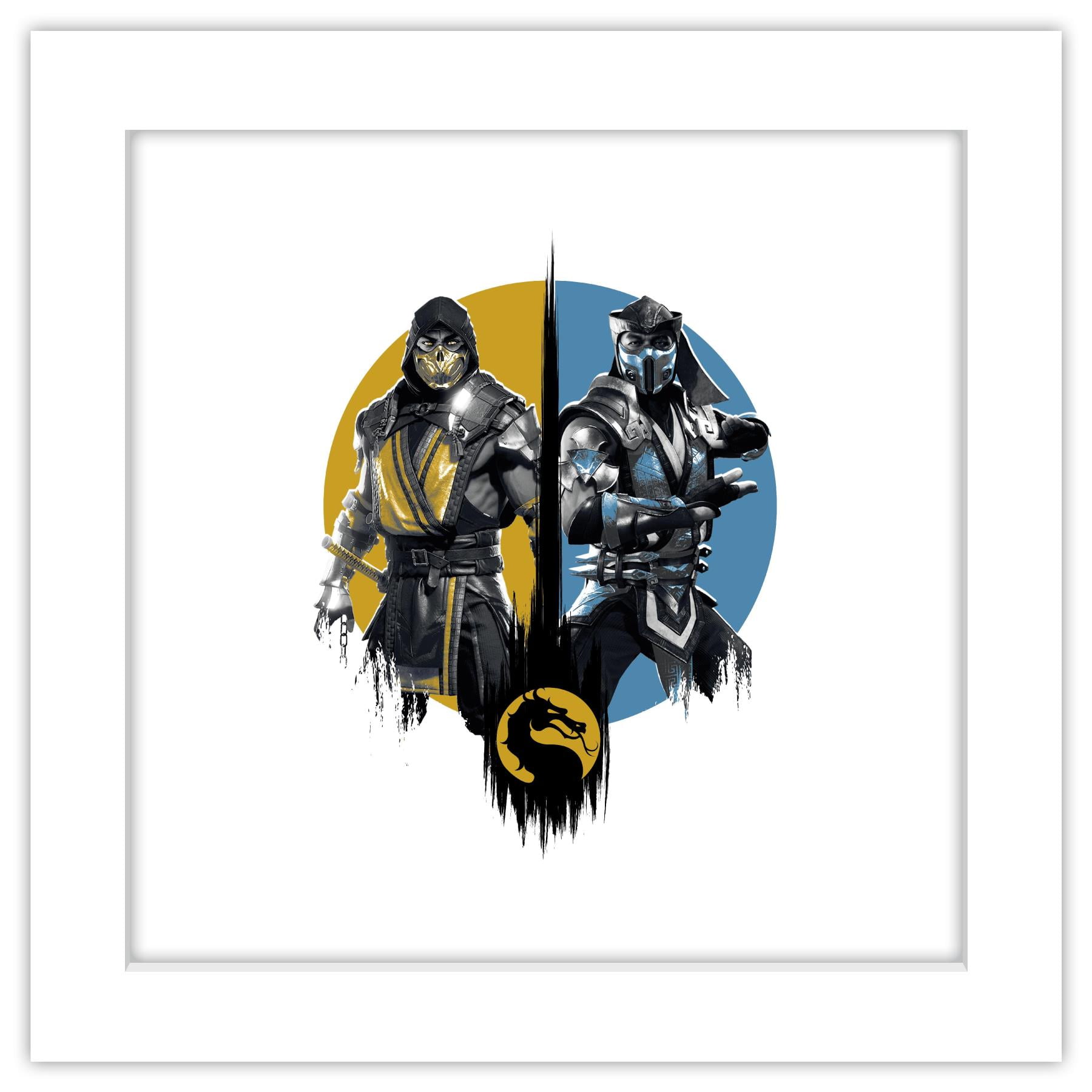 Gallery Pops Mortal Kombat - 30th Anniversary Sub-Zero Scorpion Wall ...