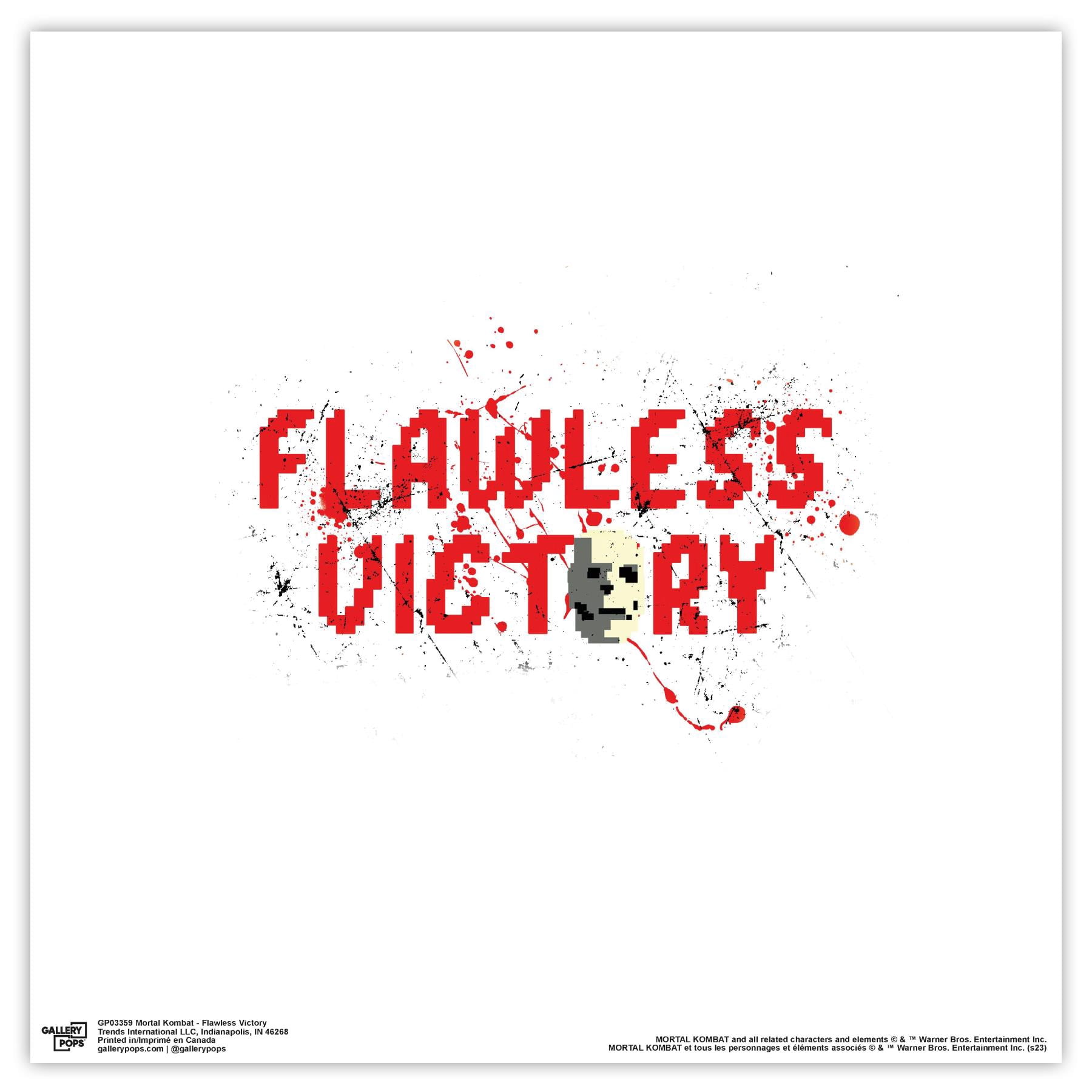 Gallery Pops Mortal Kombat - Flawless Victory Wall Art, Unframed ...